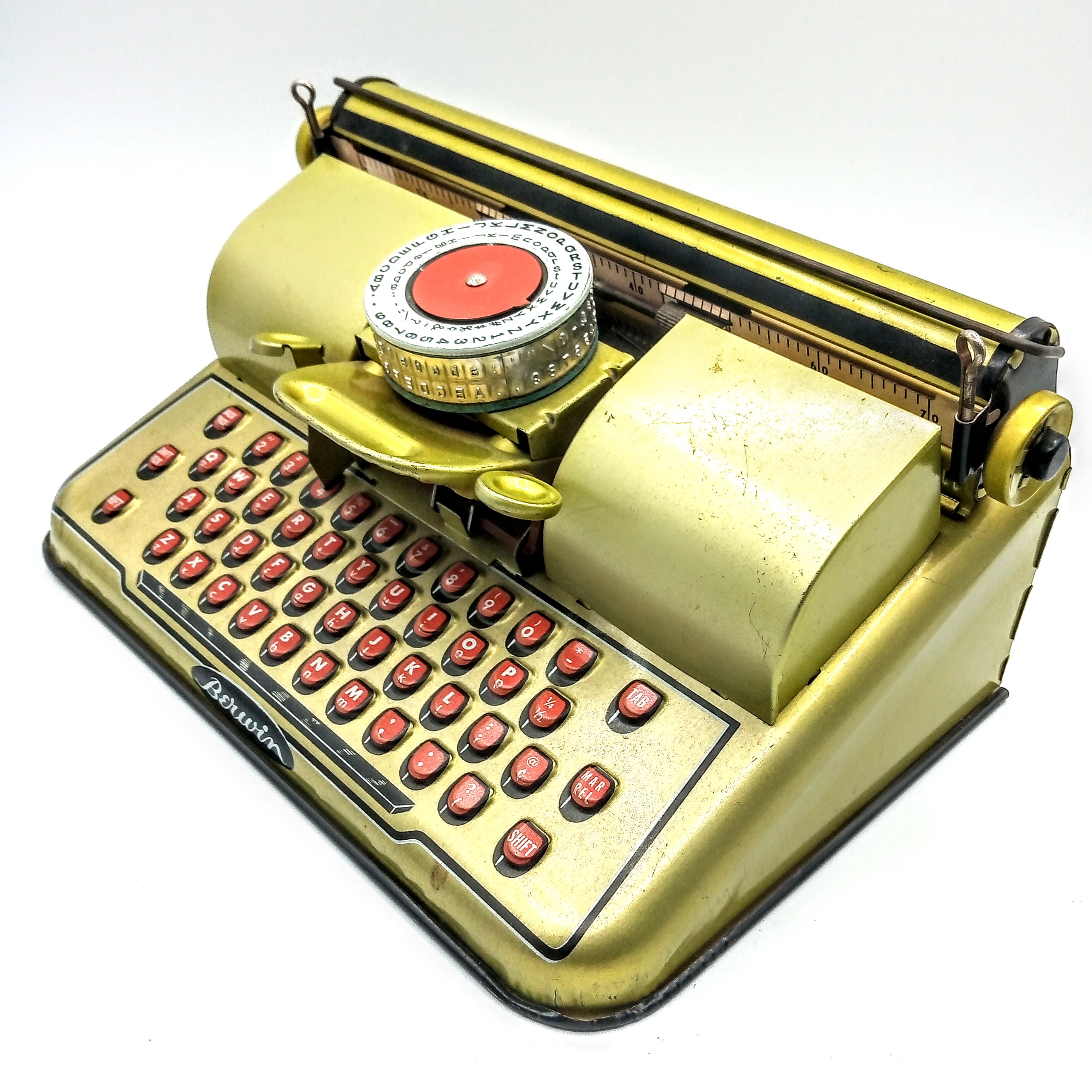Berwin Gold Typewriter - Parry's Vintage