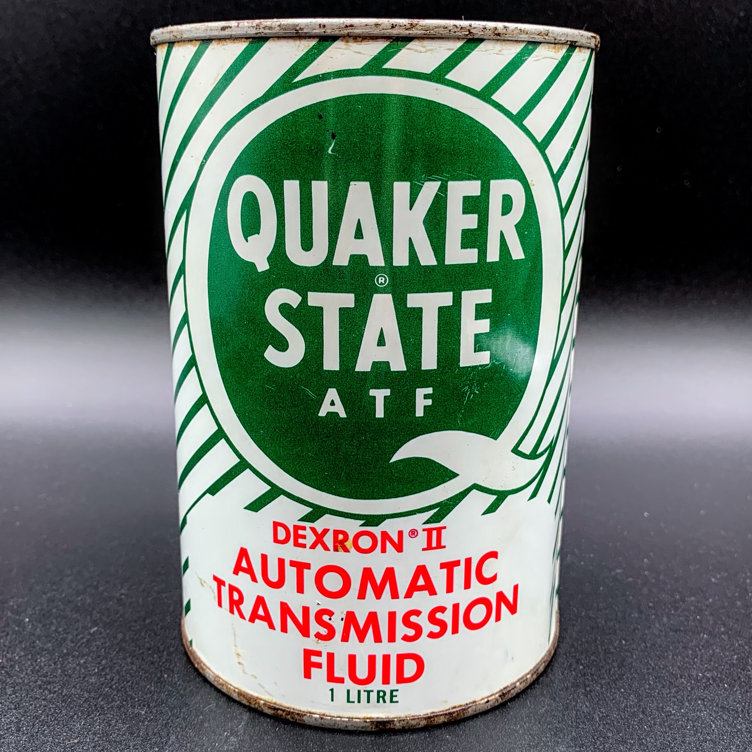 Quaker State Automatic Transmission Fluid Can - Parry's Vintage