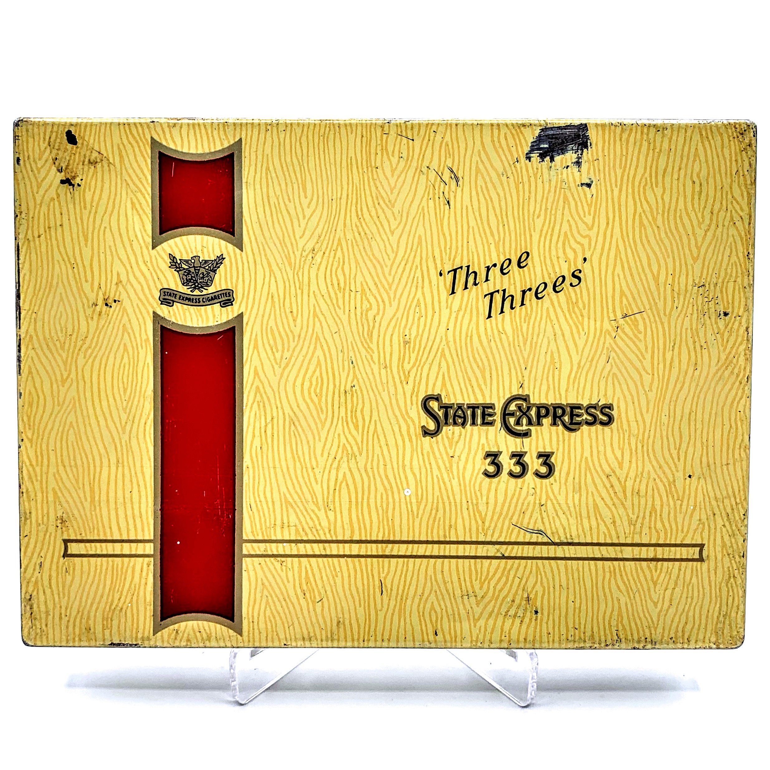 State Express 333 Flat Fifties Cigarette Tin - Parry's Vintage