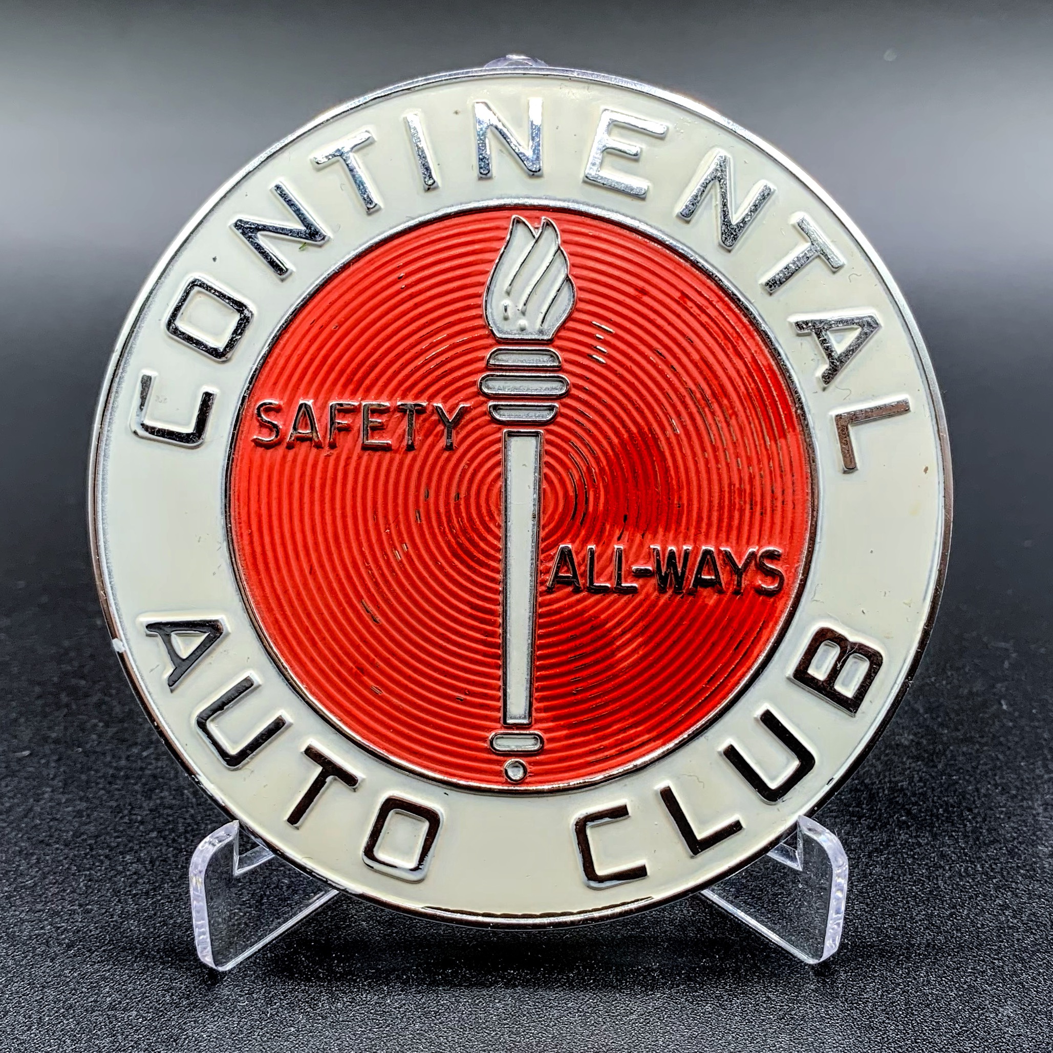 Continental Auto Club License Plate Topper - Parry's Vintage