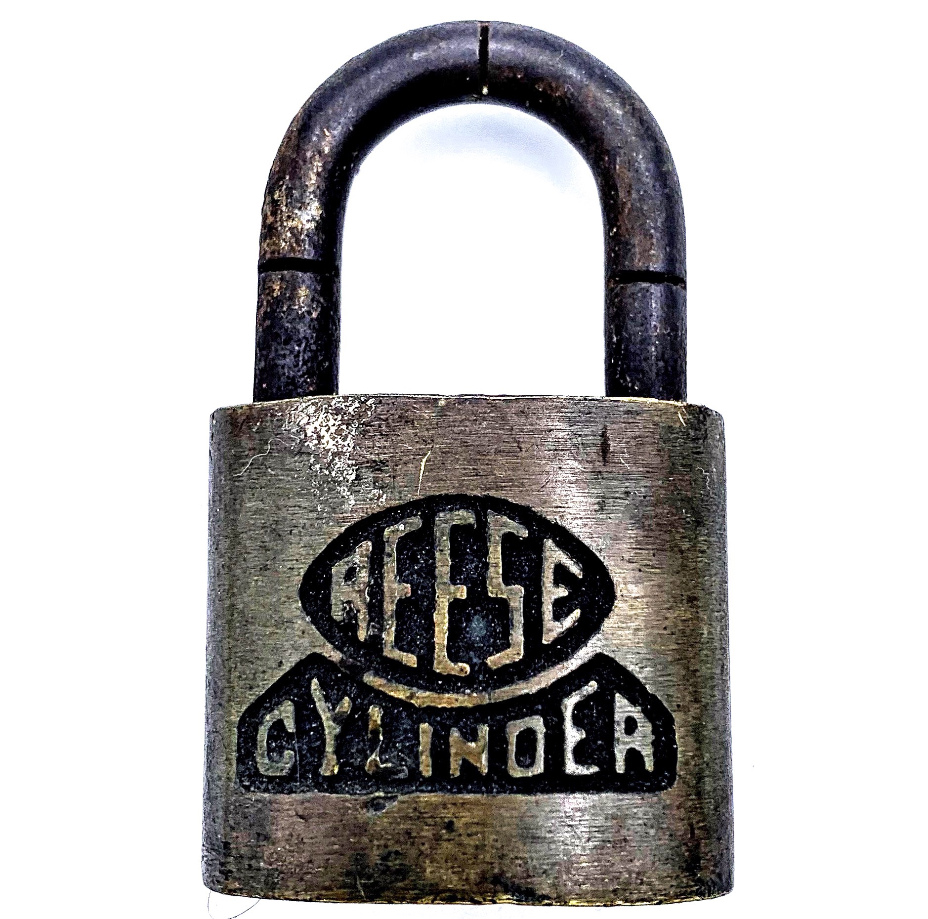 Antique Reese Cylinder Padlock - Parry's Vintage
