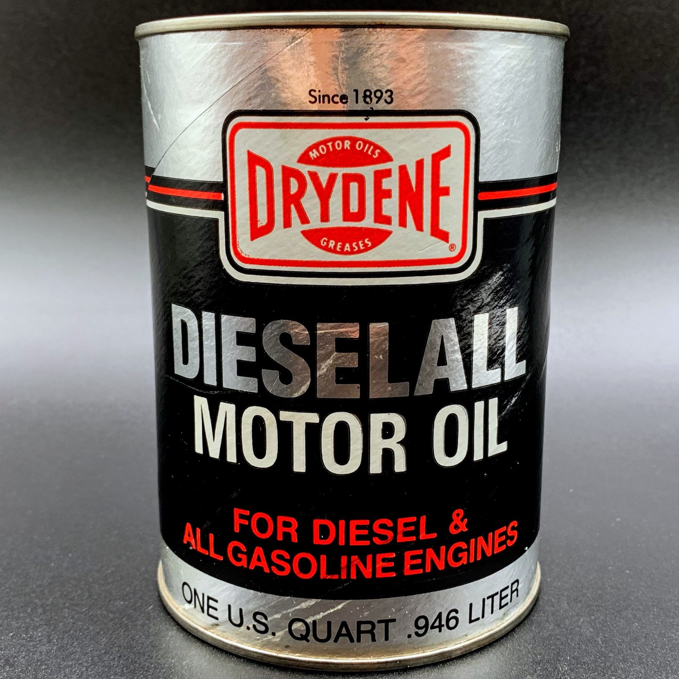 Drydene Dieselall Motor Oil Fiber Bank - Parry's Vintage