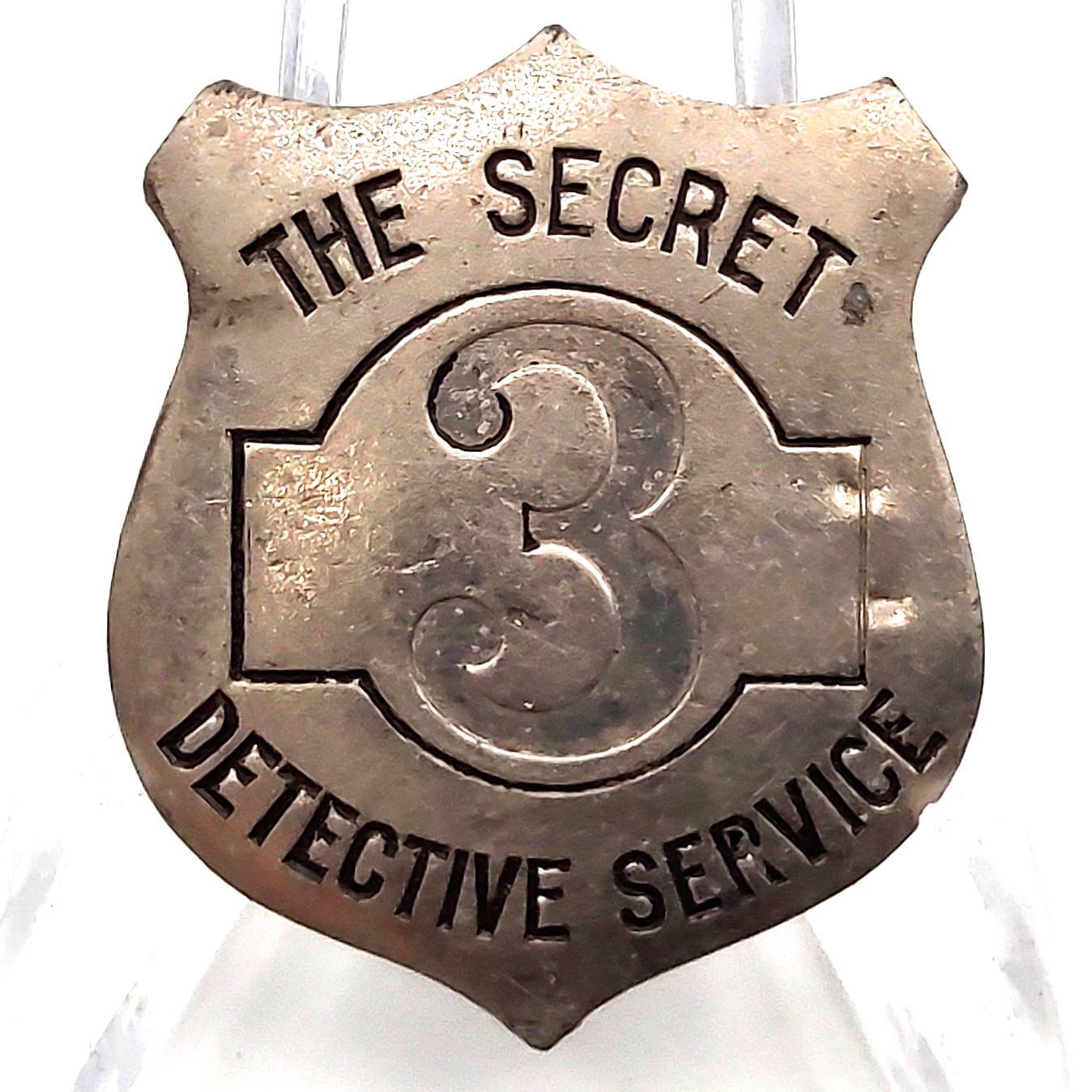 The Secret Detective Service Badge - Parry's Vintage