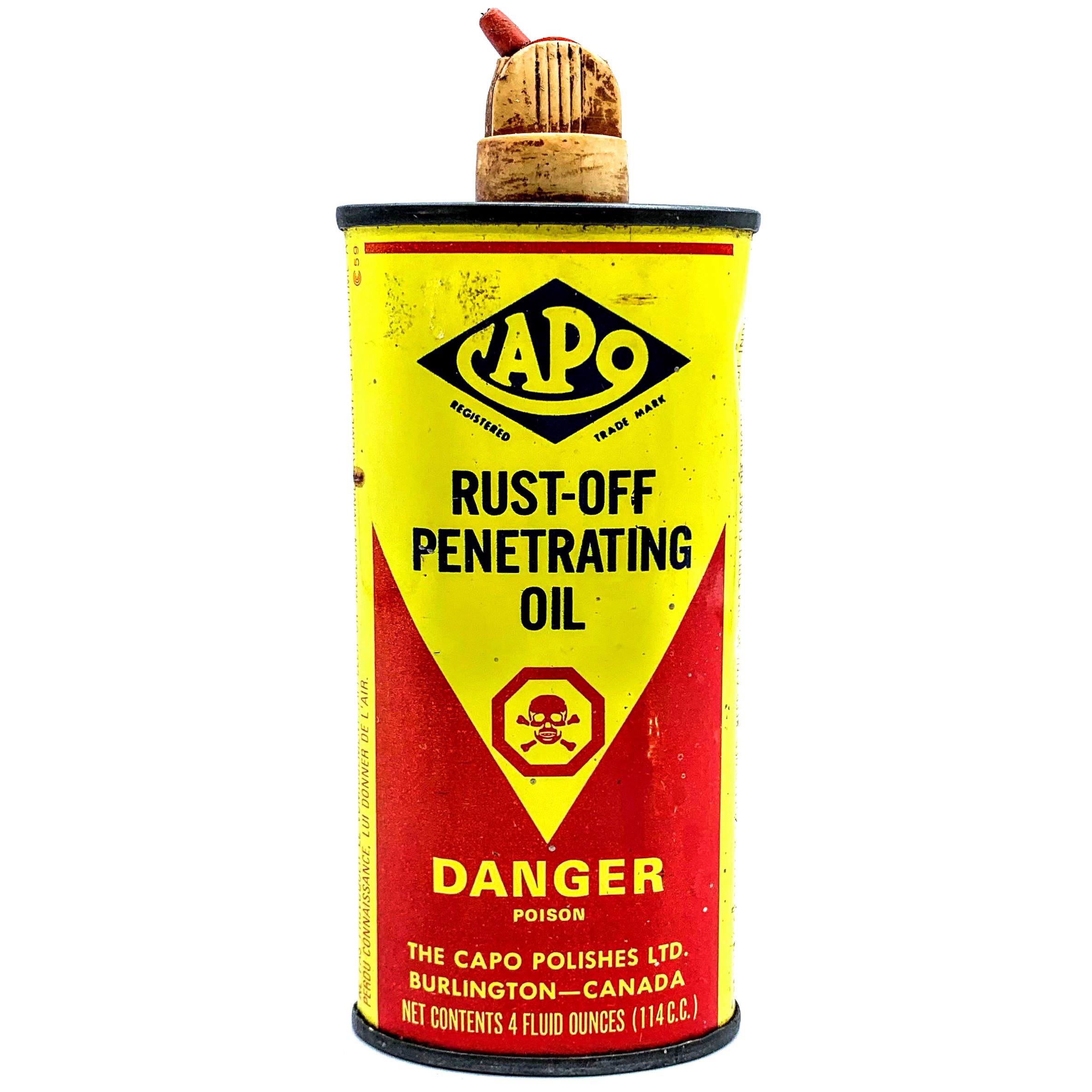 Capo Penetrating Oil 4oz Oiler - Parry's Vintage