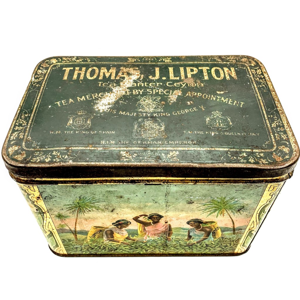 Thomas J. Lipton Tea Tin - Parry's Vintage