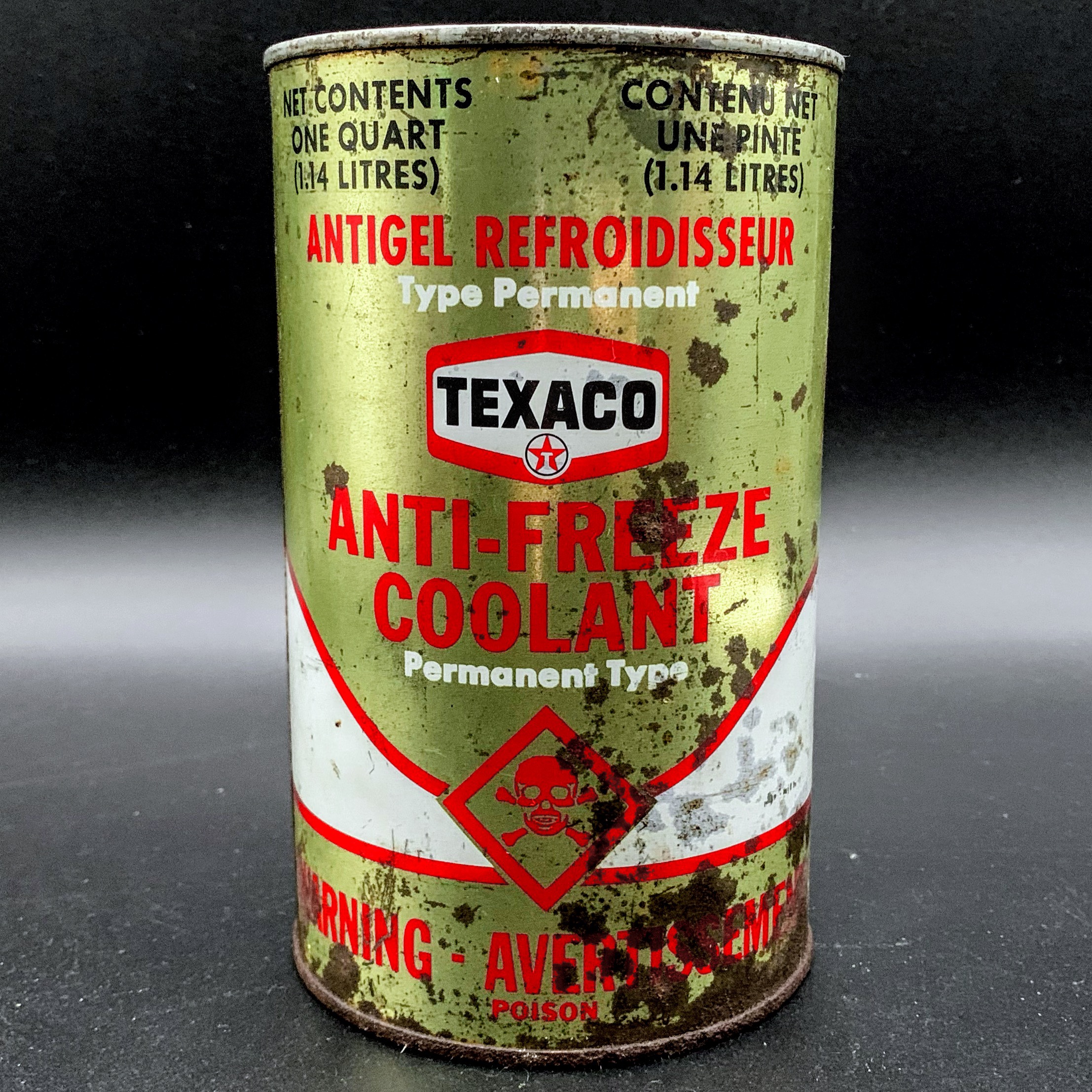 Texaco Anti-Freeze Coolant Can - Parry's Vintage