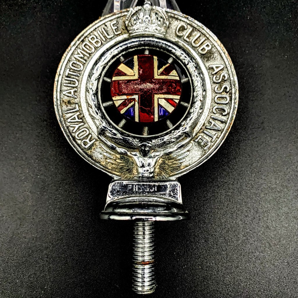 Royal Automobile Club Associate Car Badge - Parry's Vintage