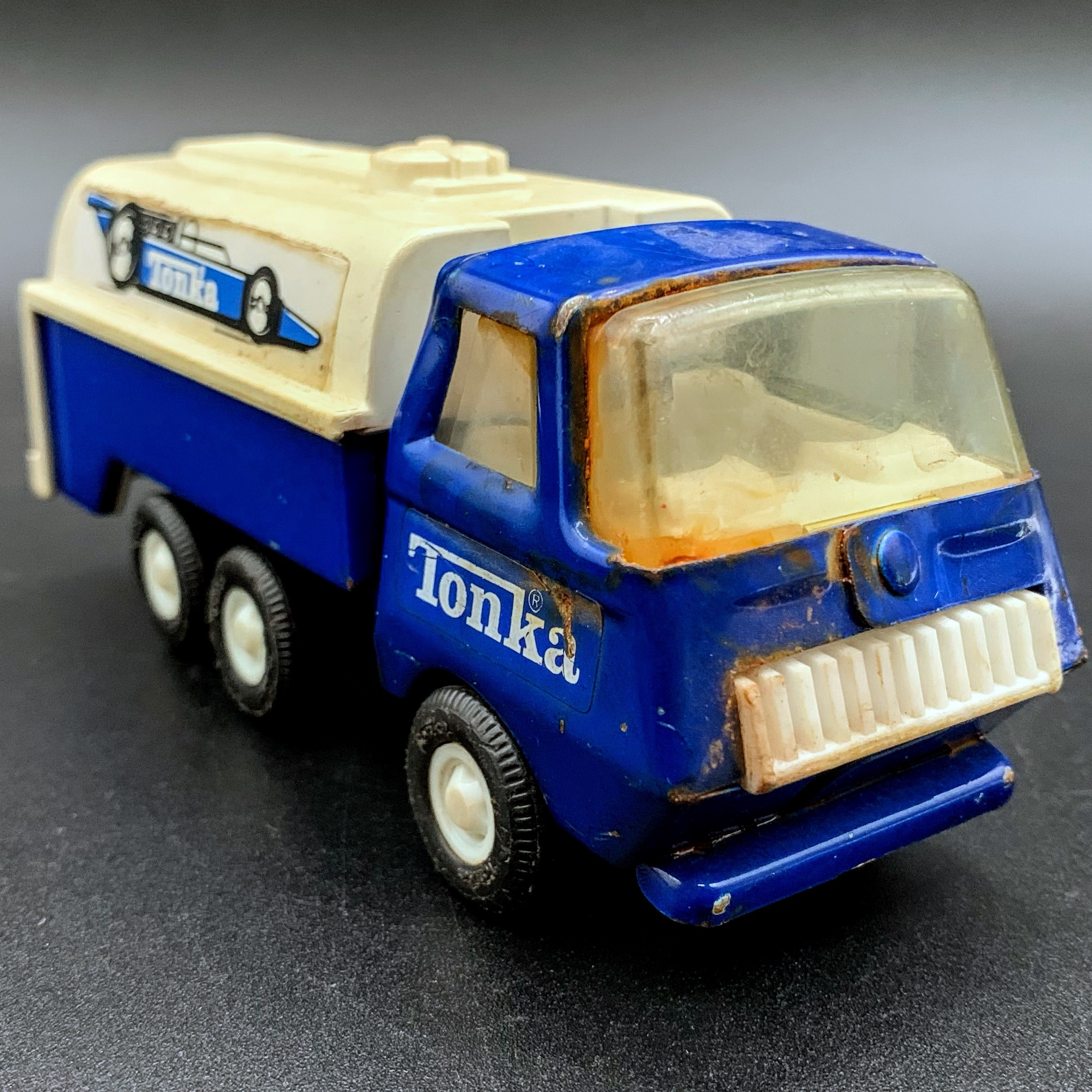 Tonka Pressed Steel Racing Fuel Truck - Parry's Vintage