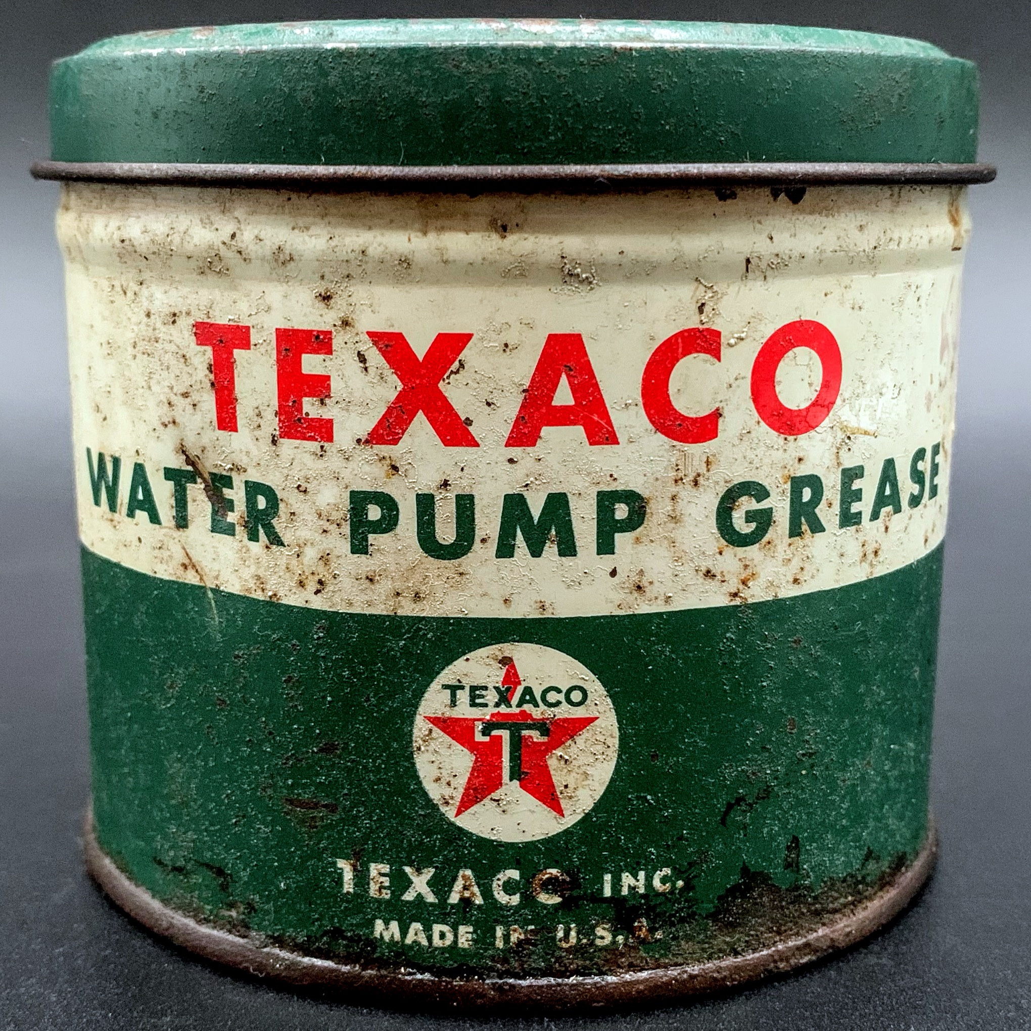 Texaco Water Pump Grease Can - Parry's Vintage