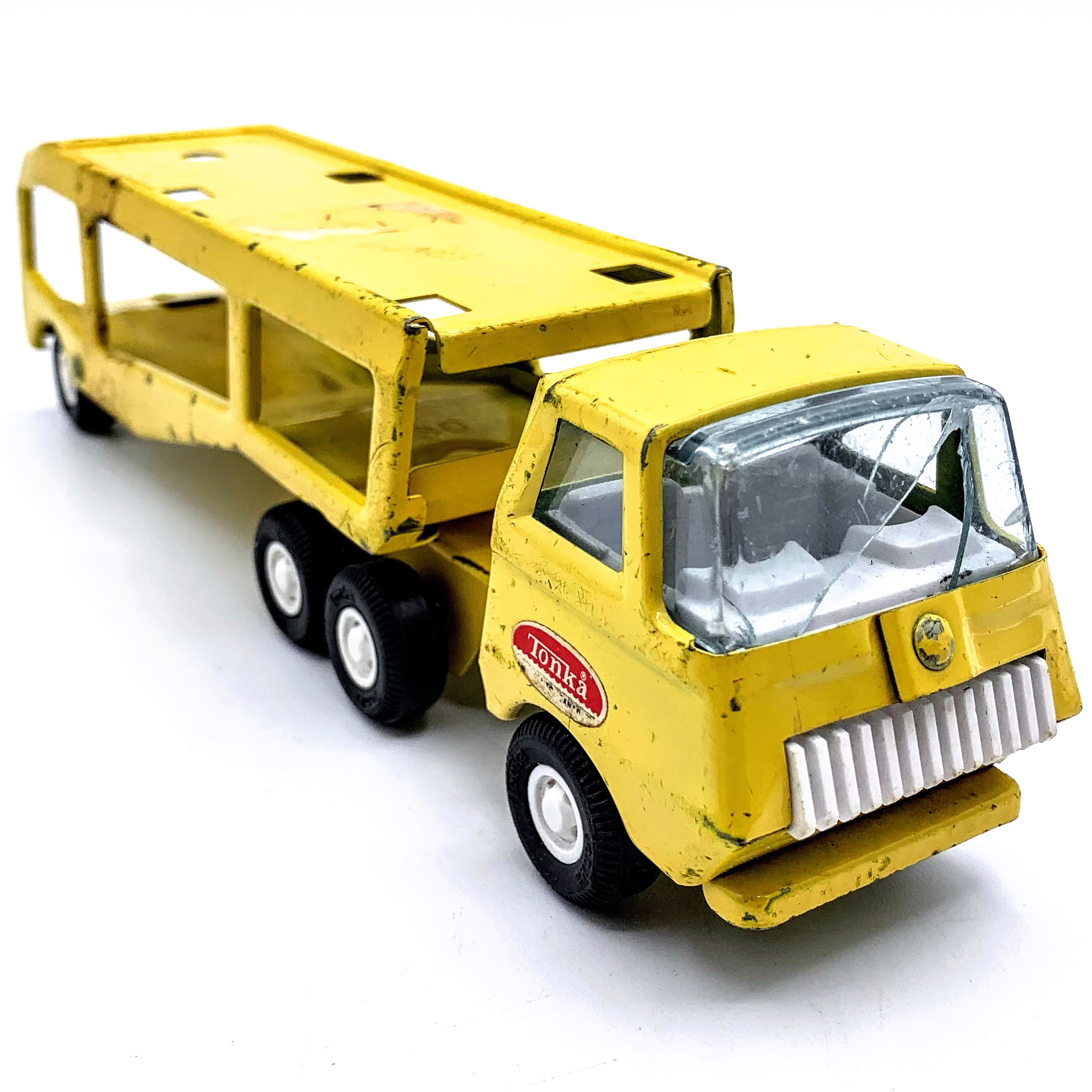 Tonka Pressed Steel Car Hauler - Parry's Vintage