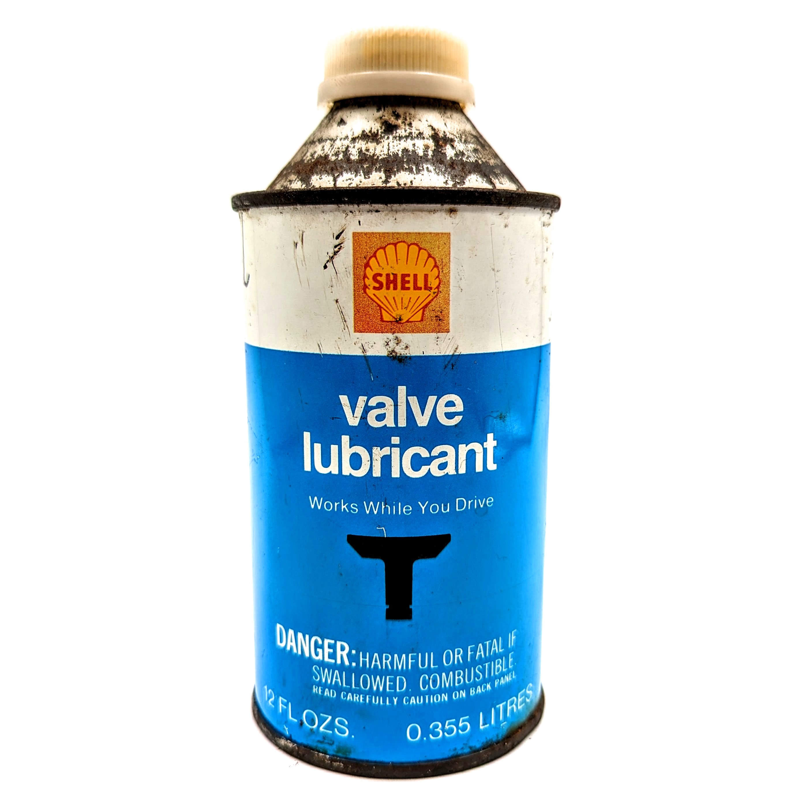 Shell Valve Lubricant Can - Parry's Vintage