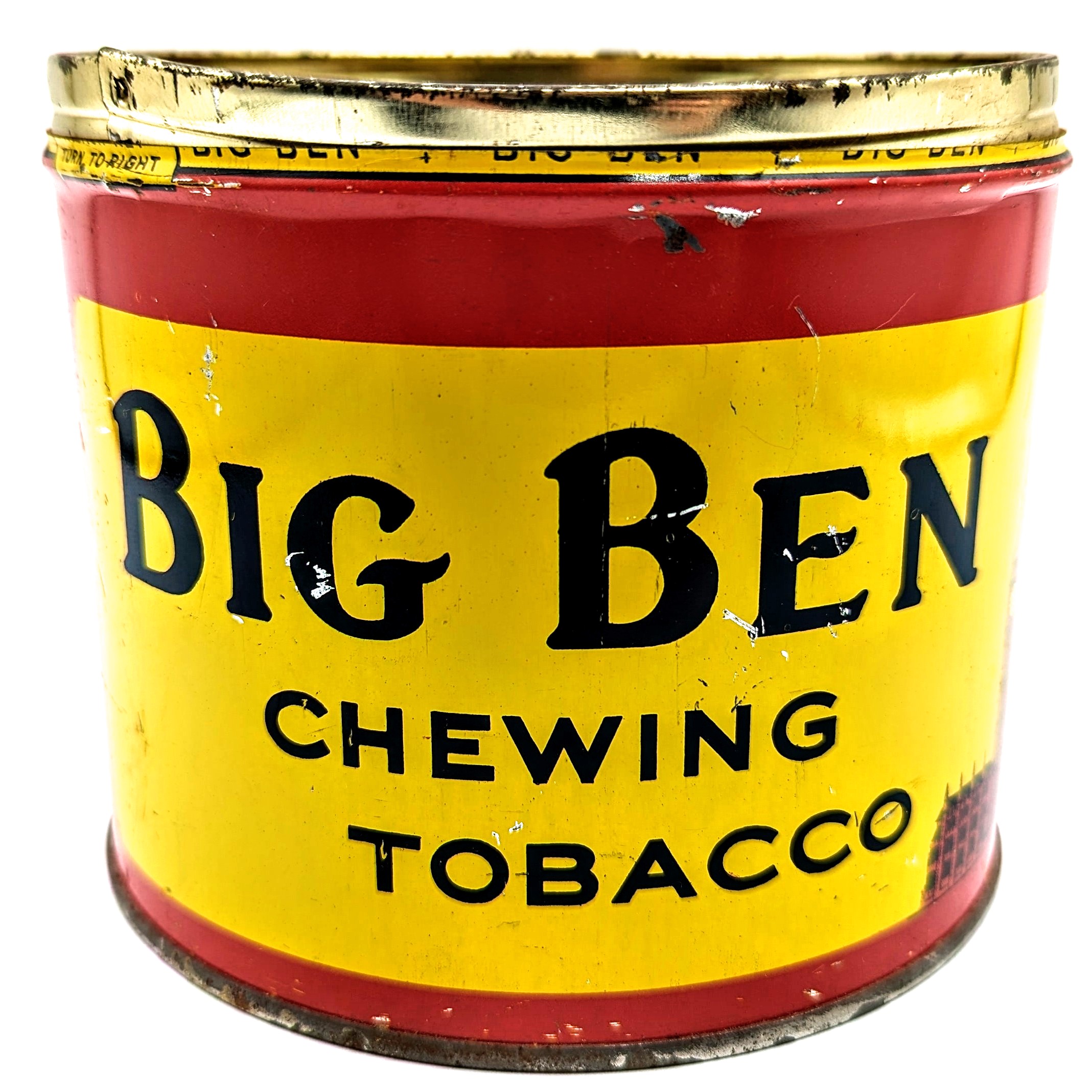 Big Ben Chewing Tobacco Tin - Parry's Vintage