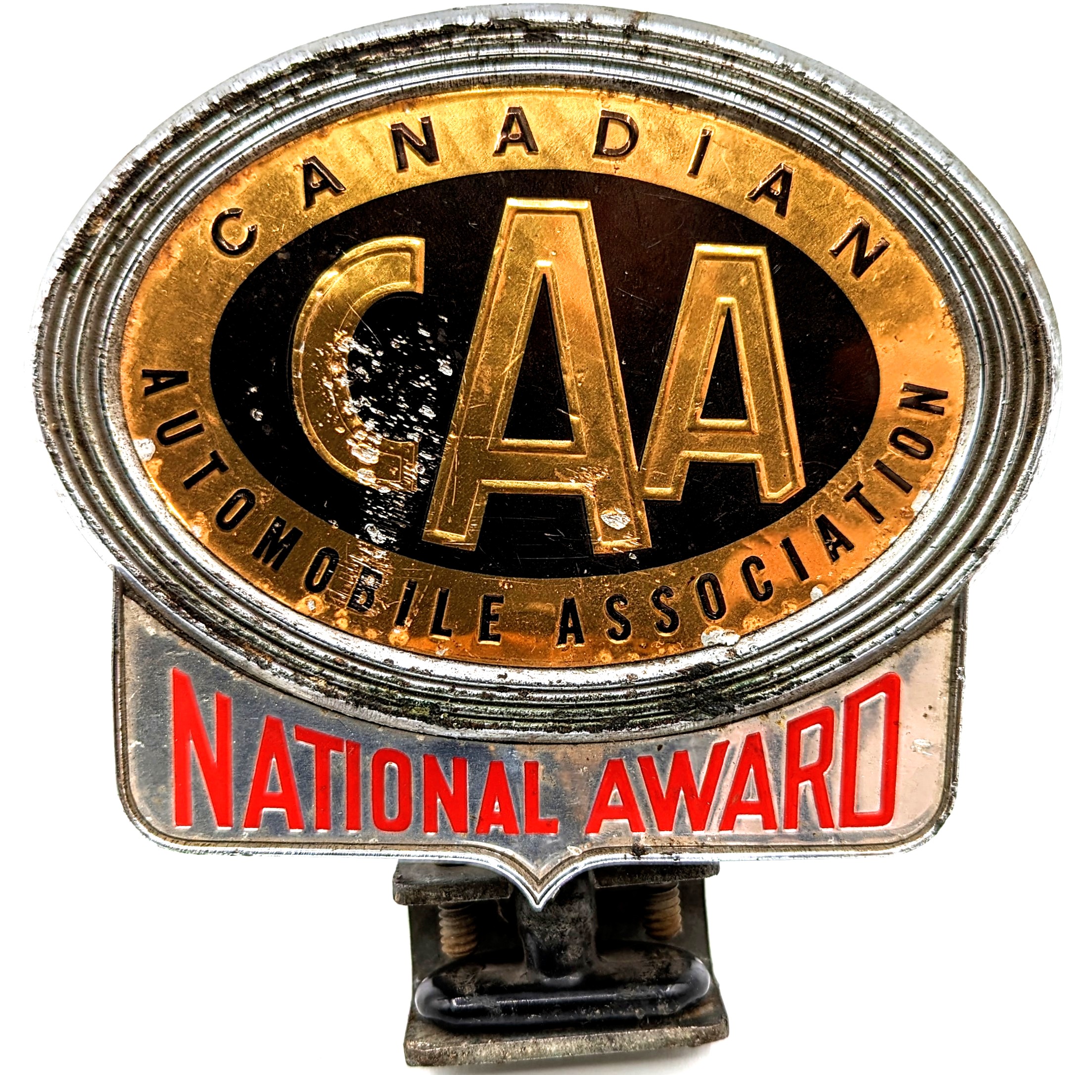 CAA National Award License Plate Topper - Parry's Vintage