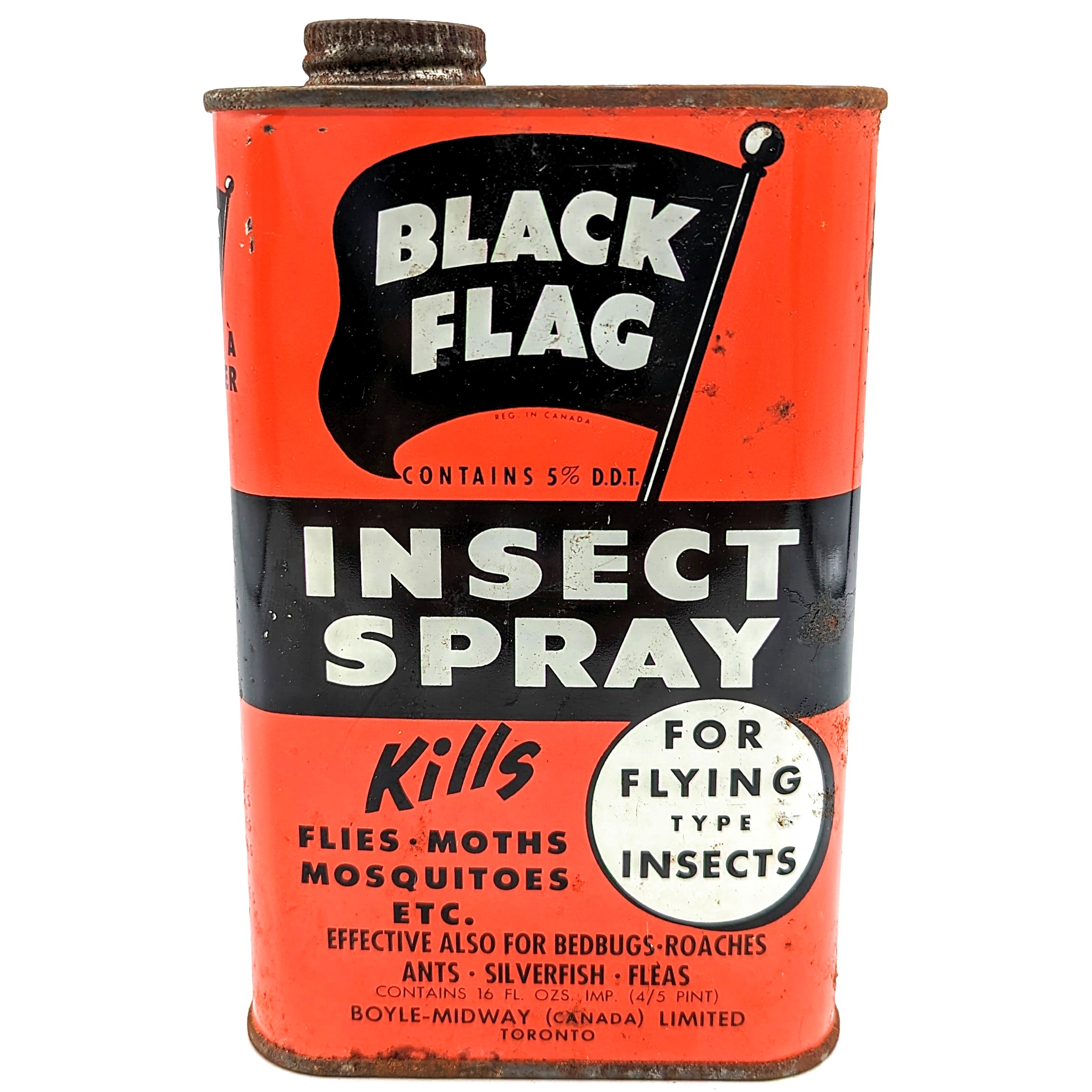 Black Flag Insect Spray Tin - Parry's Vintage