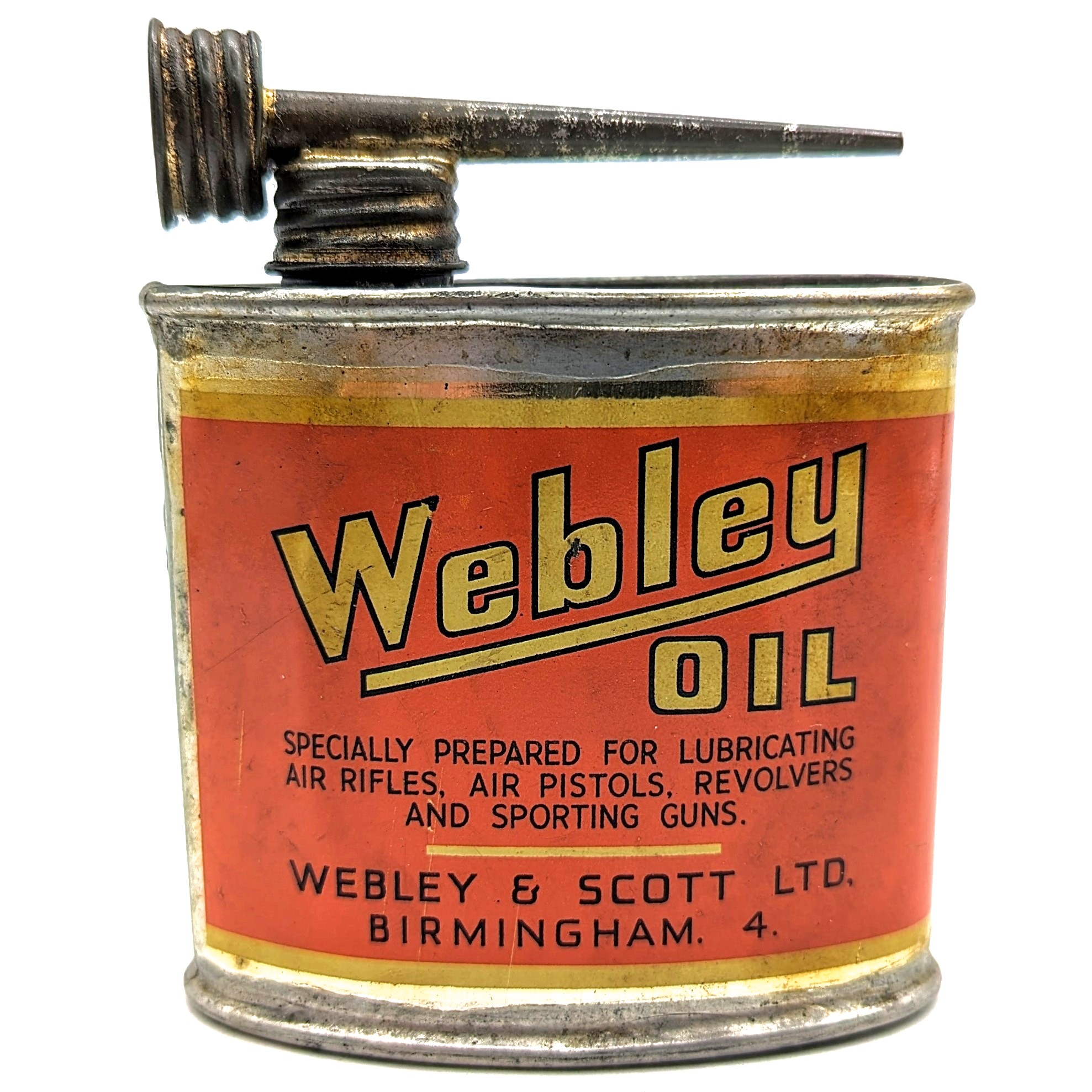 Webley Gun Oiler - Parry's Vintage
