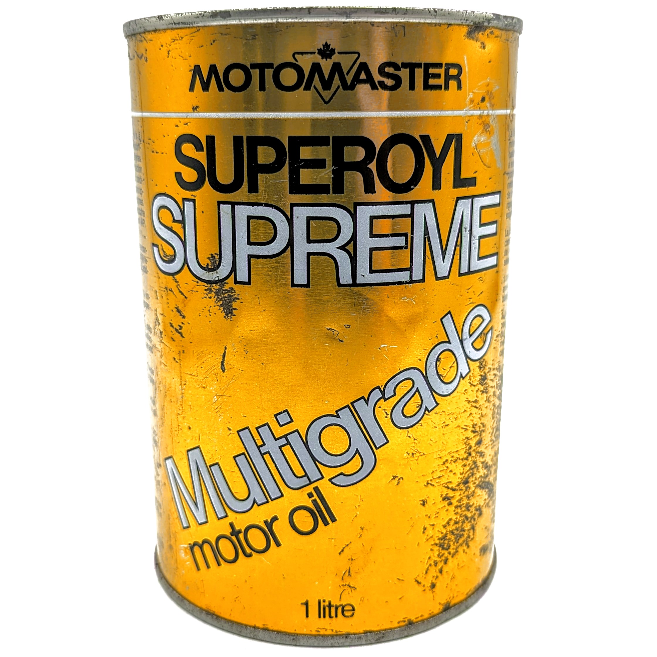 Motomaster Superoyl Motor Oil Can - Parry's Vintage