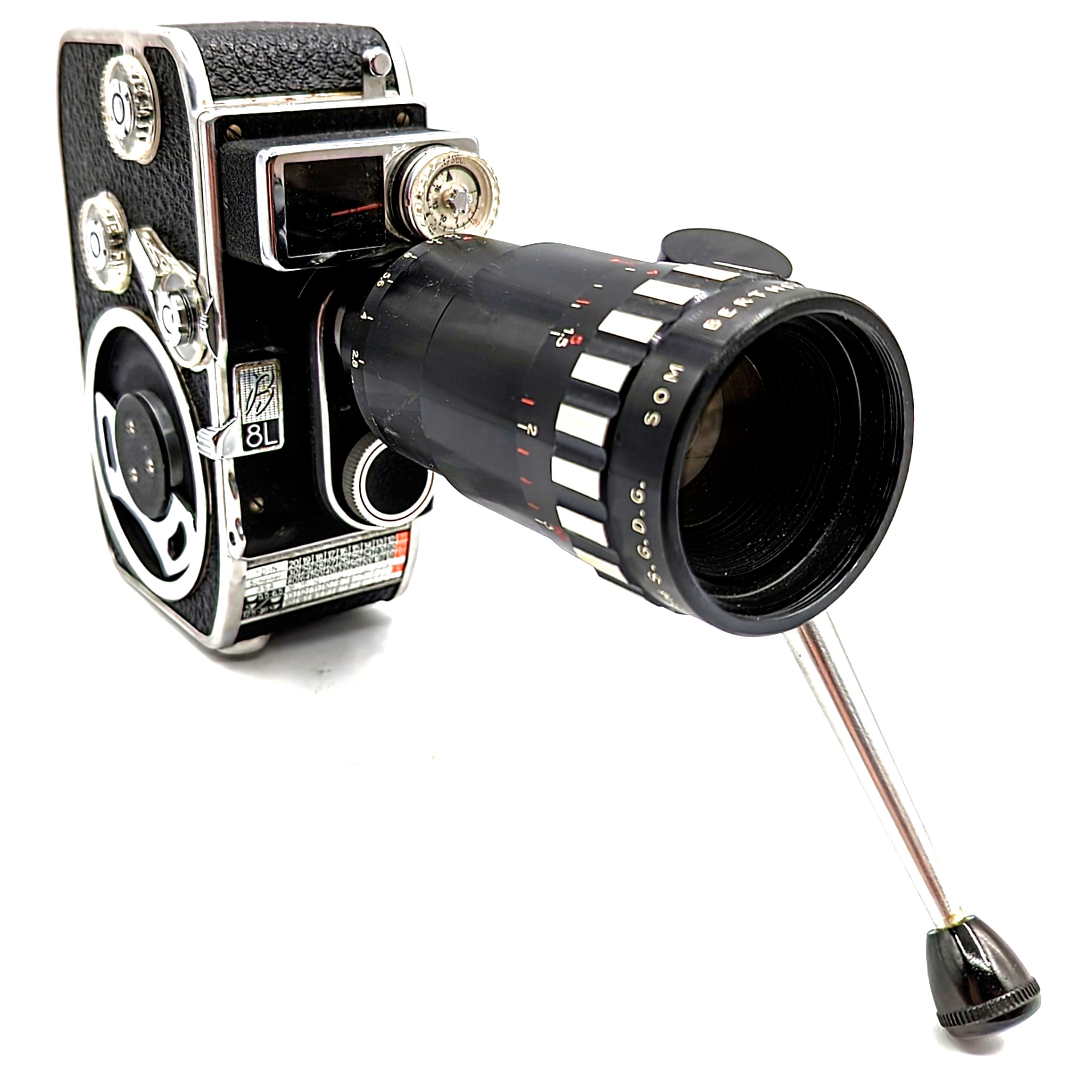 Paillard Bolex B8L Movie Camera - Parry's Vintage