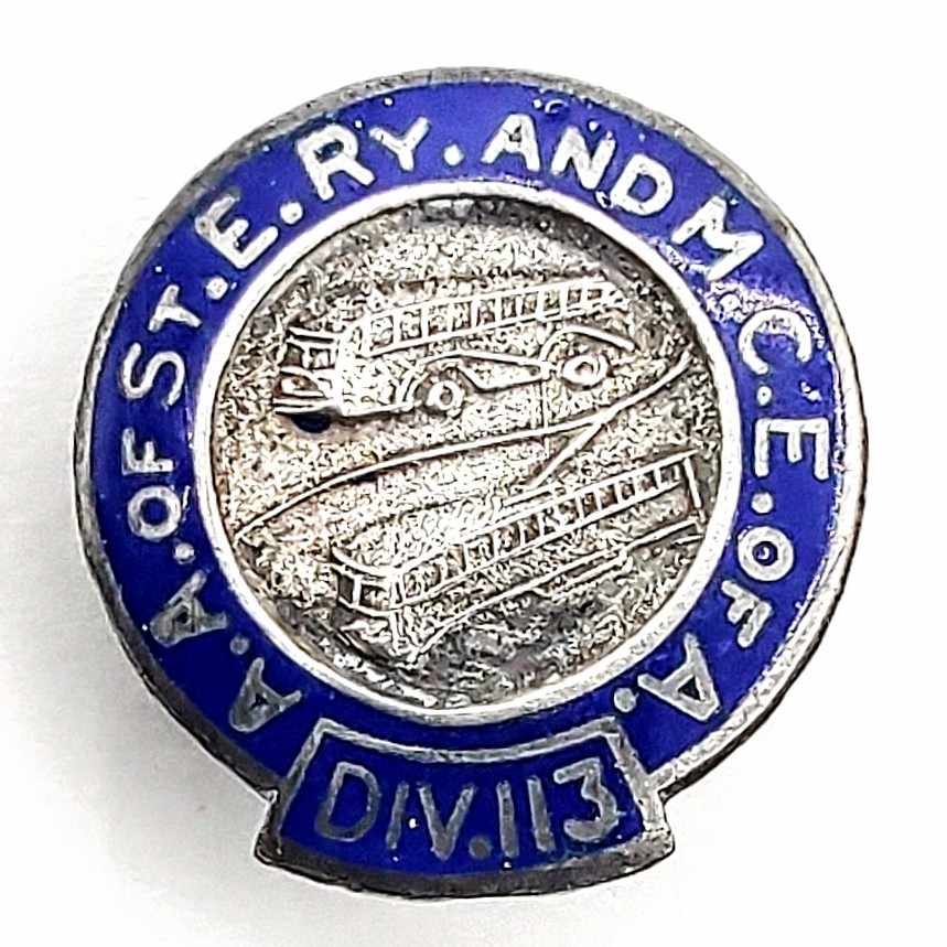 Stockton Terminal and Eastern Railroad Div 113 Transit Pin - Parry's ...