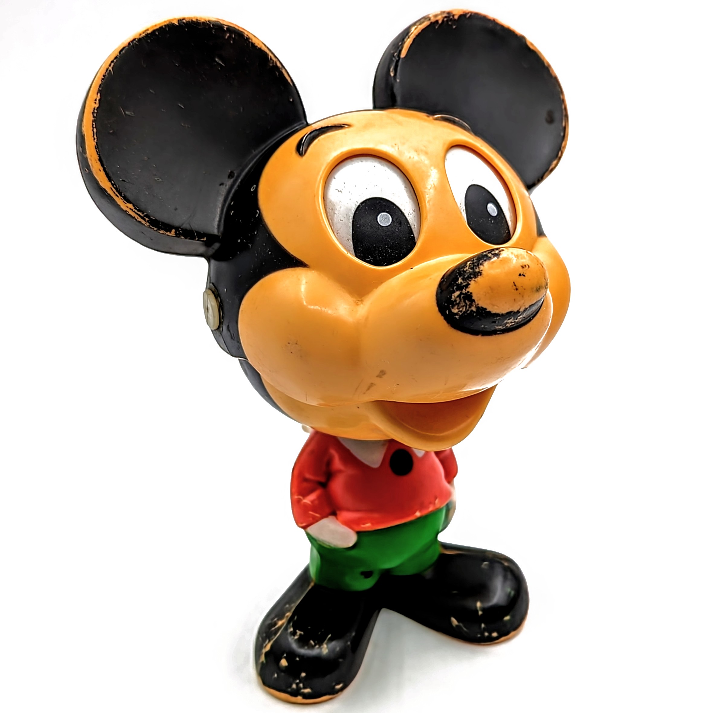 Mattel 1976 Pull String Mickey Mouse - Parry's Vintage