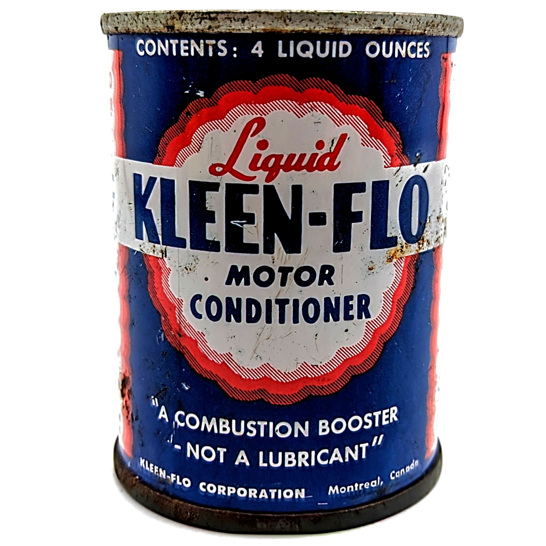 Kleen-Flo Motor Conditioner 4oz Can - Parry's Vintage