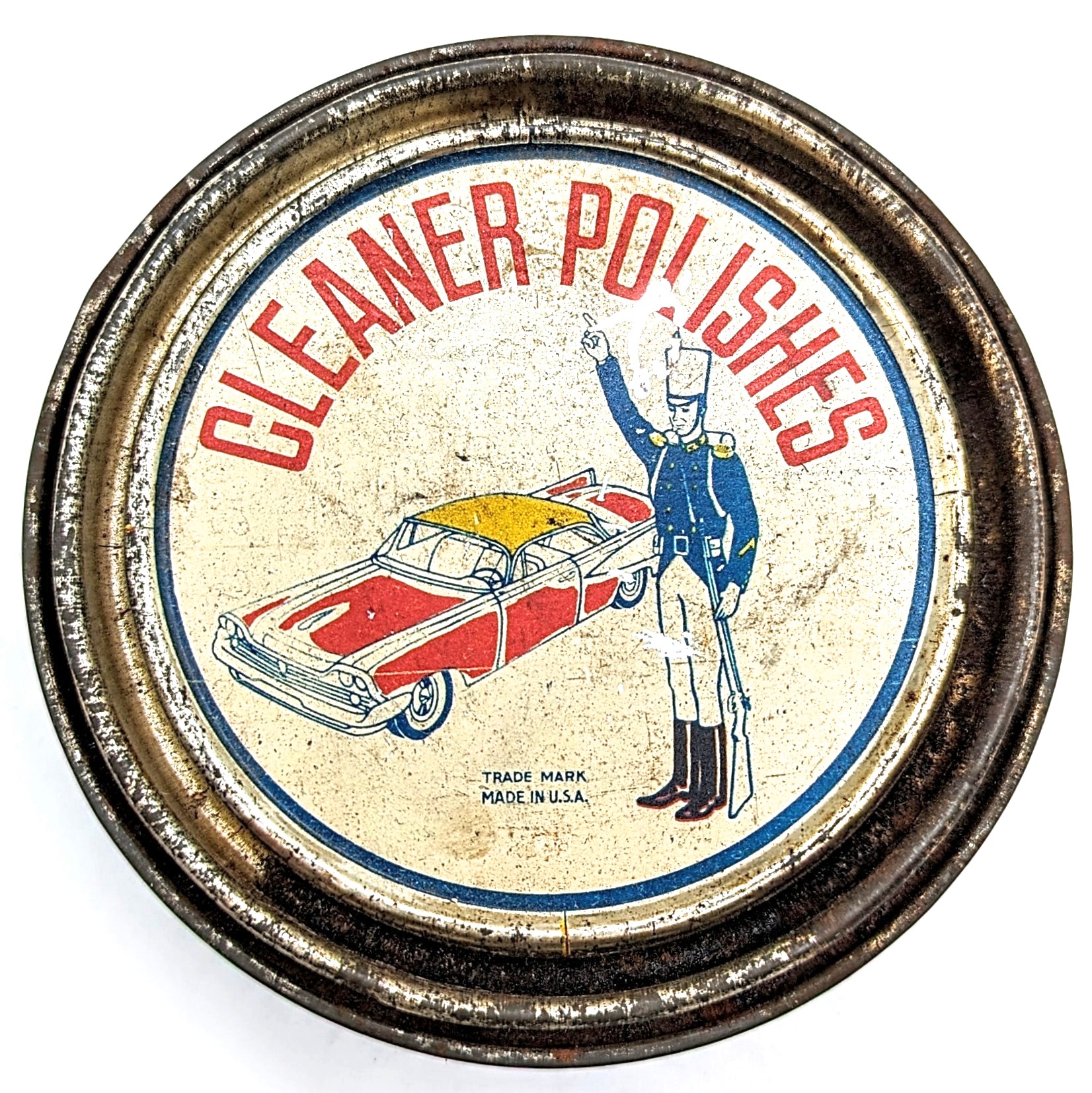 Sentinel Products Cleaner Polishes Tin - Parry's Vintage