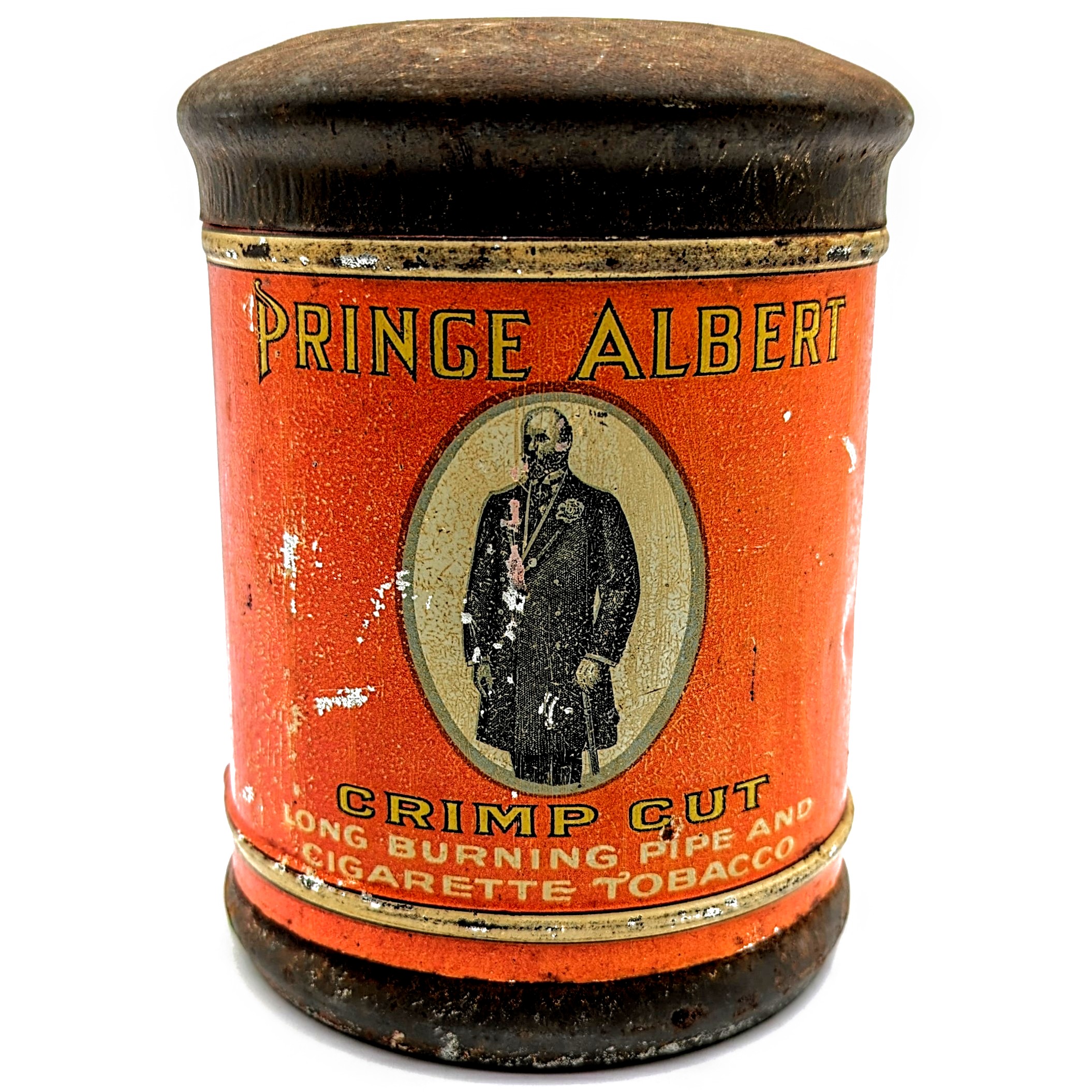 Prince Albert Crimp Cut Tobacco Tin - Parry's Vintage