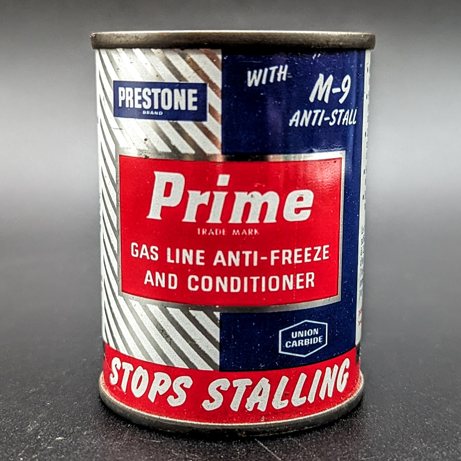 Prestone Prime Gas Line Anti-freeze 4oz Can - Parry's Vintage