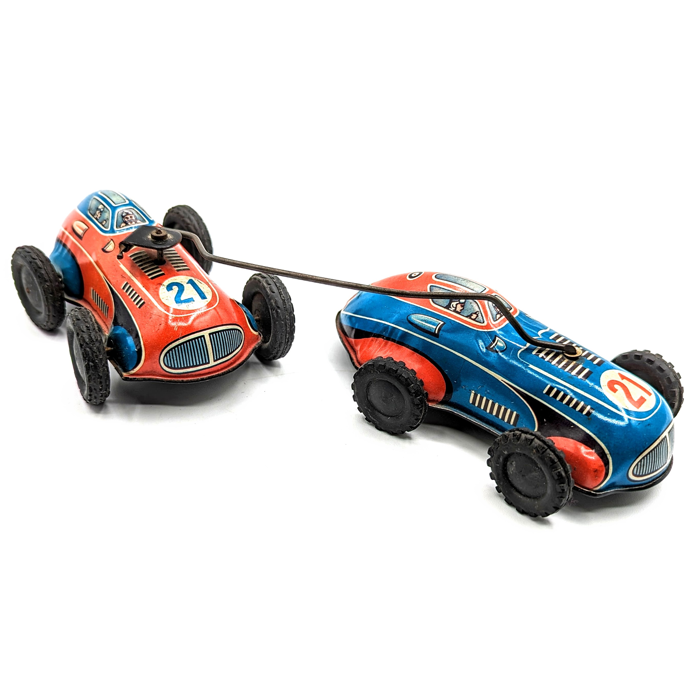 Philipp Niedermeir #260 Overtaking Wind-Up Race Cars - Parry's Vintage