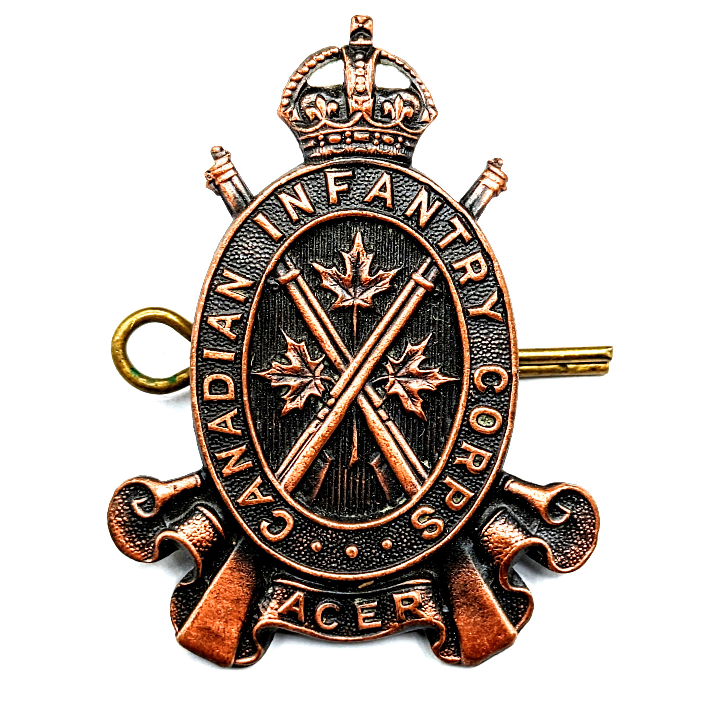Canadian Infantry Corps Cap Badge - Parry's Vintage