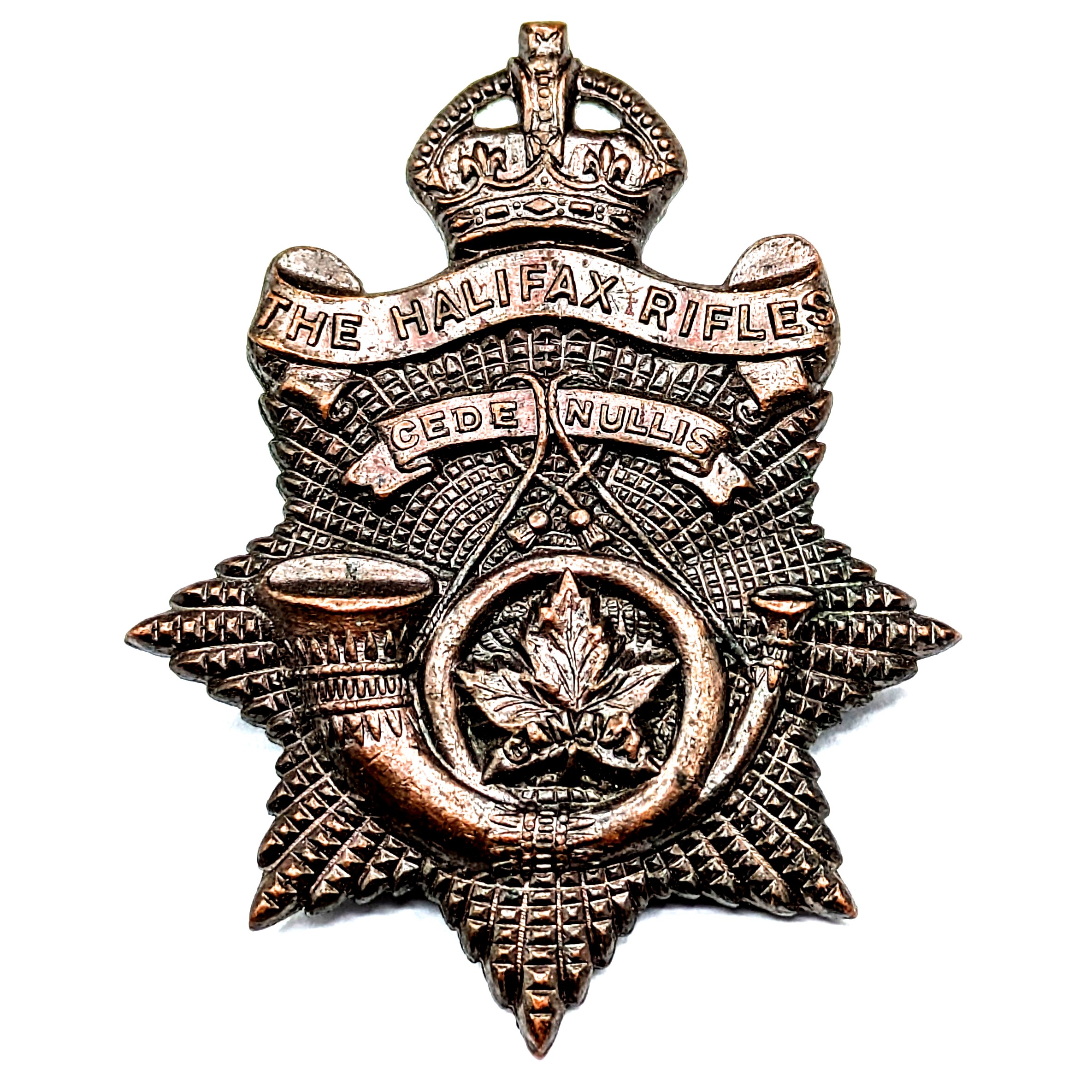 The Halifax Rifles Regiment Cap Badge - Parry's Vintage
