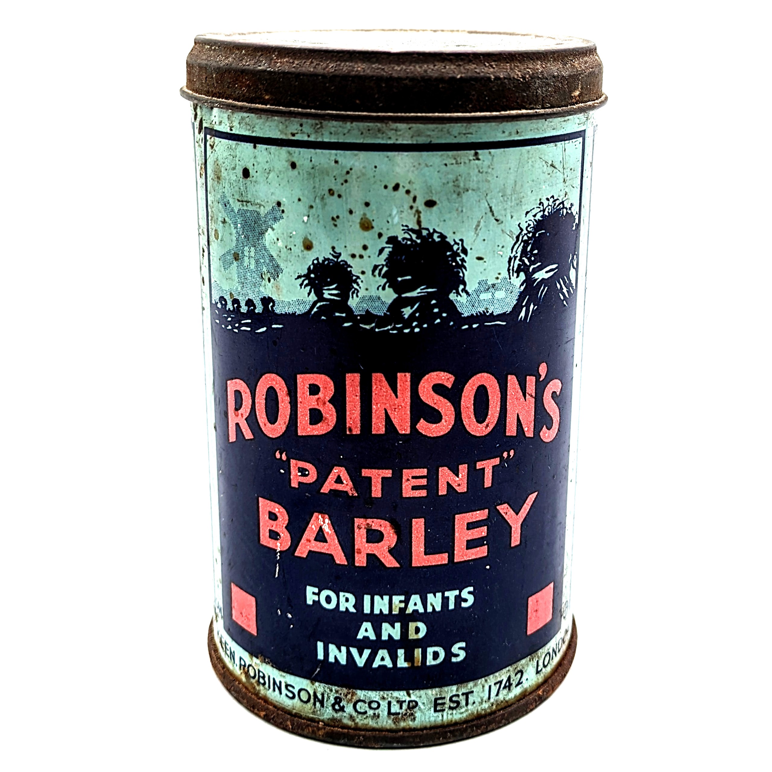 Robinson's Patent Barley Tin - Parry's Vintage