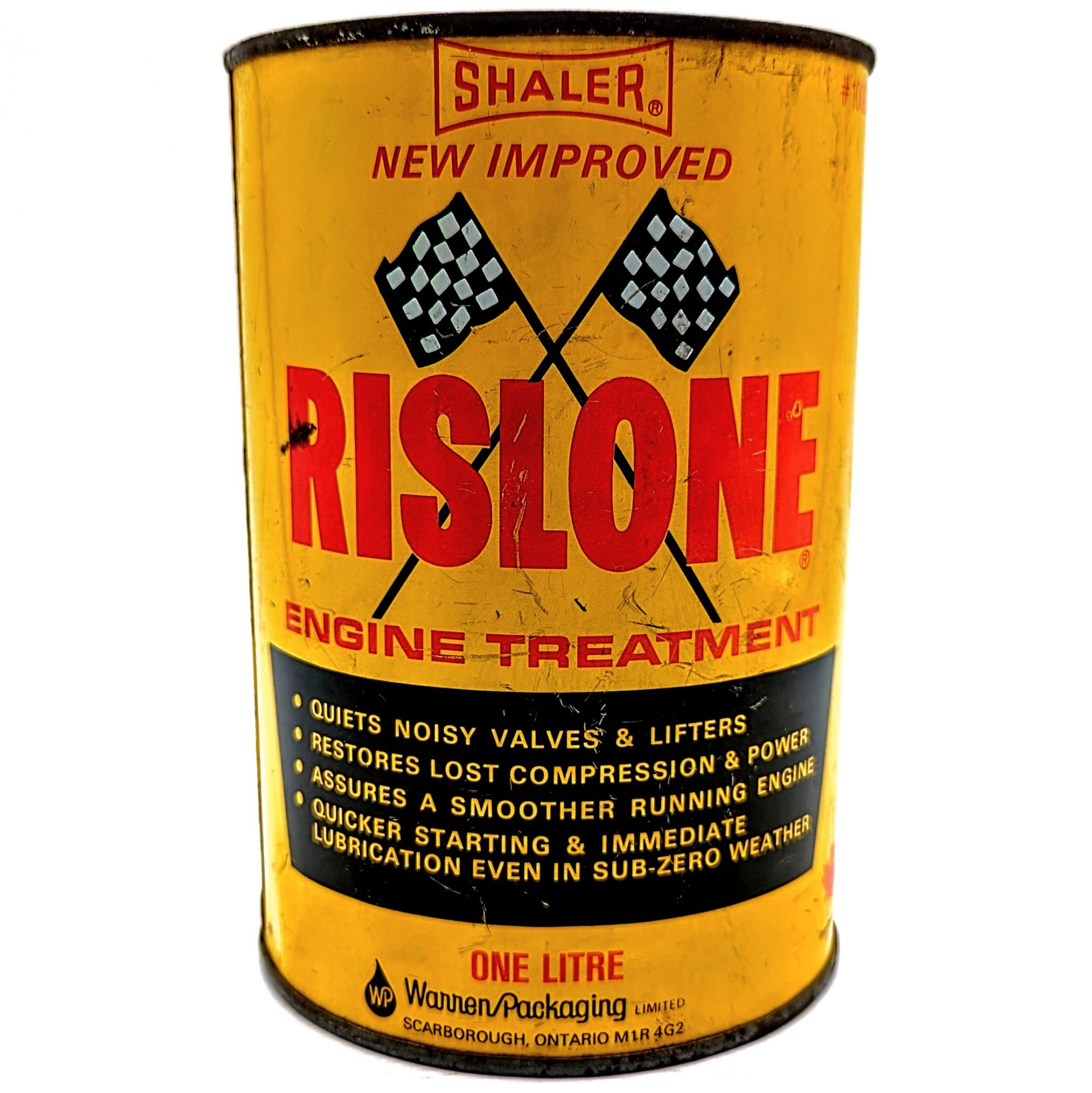 Shaler Rislone Engine Treatment Litre Can - Parry's Vintage