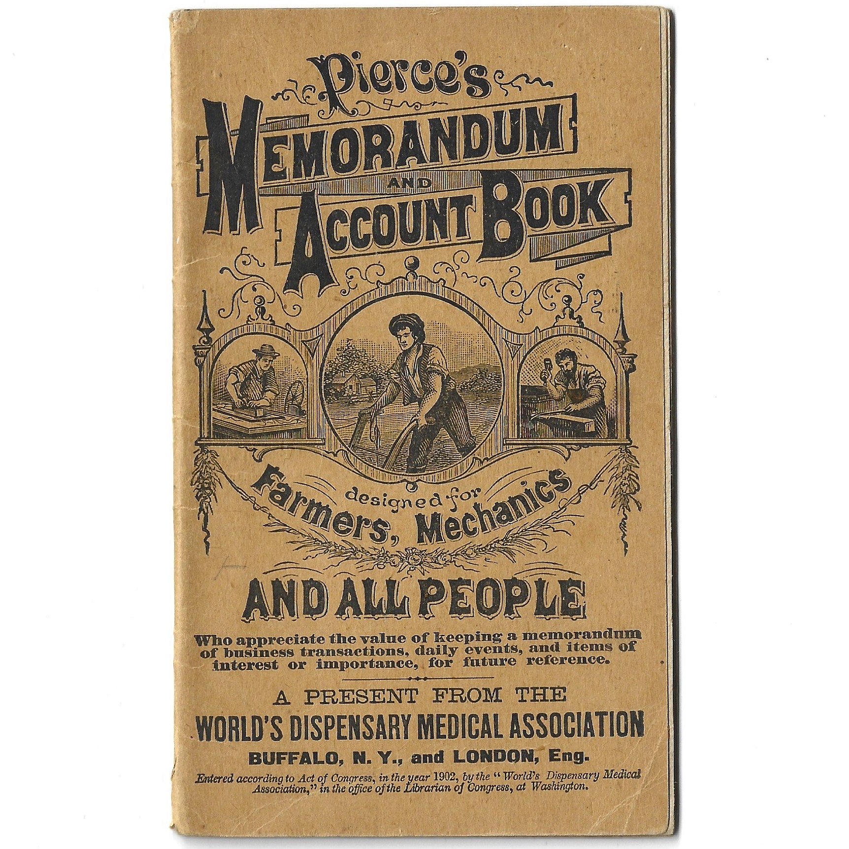 1903-04 Pierce's Memorandum and Account Book - Parry's Vintage