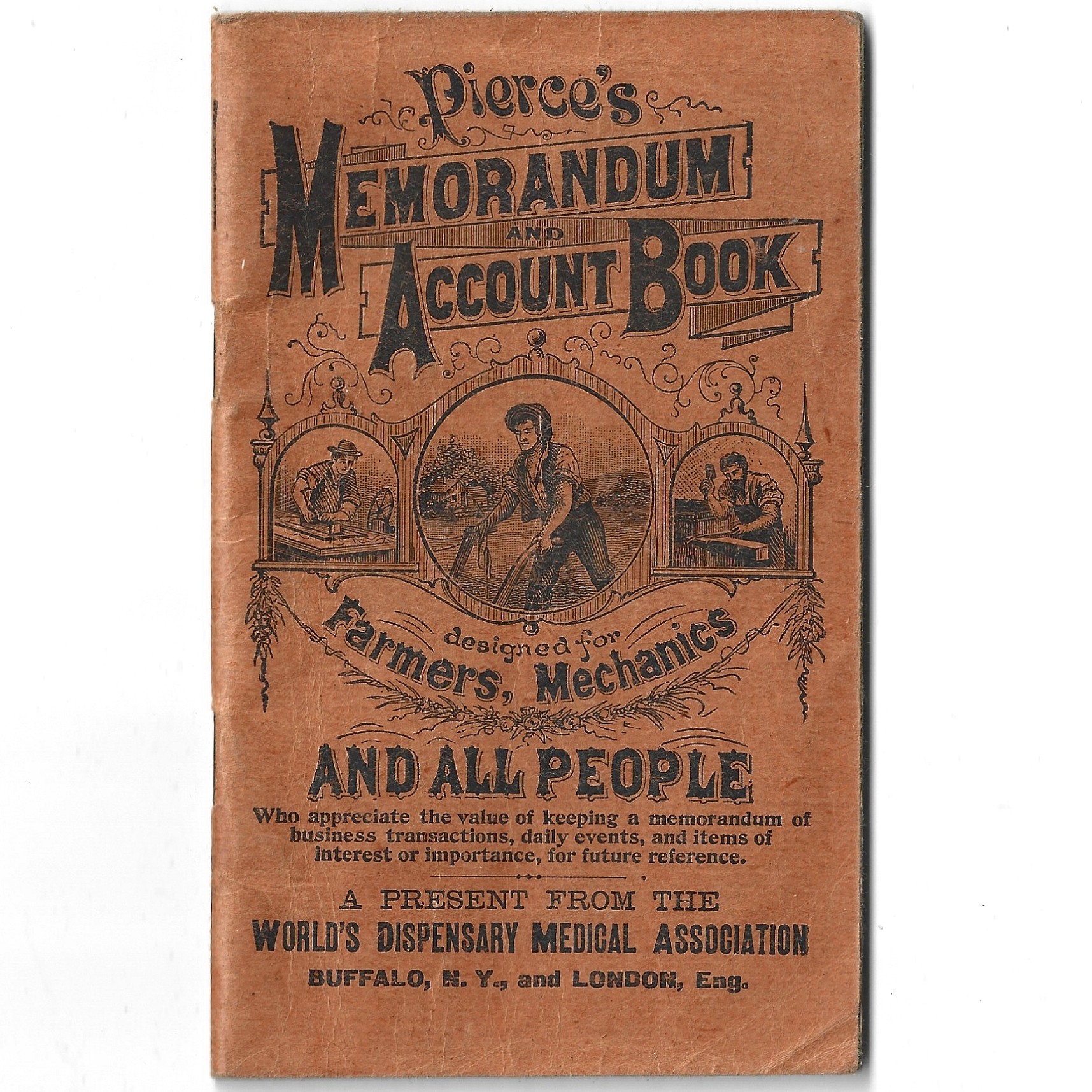 1906-07 Pierce's Memorandum and Account Book - Parry's Vintage