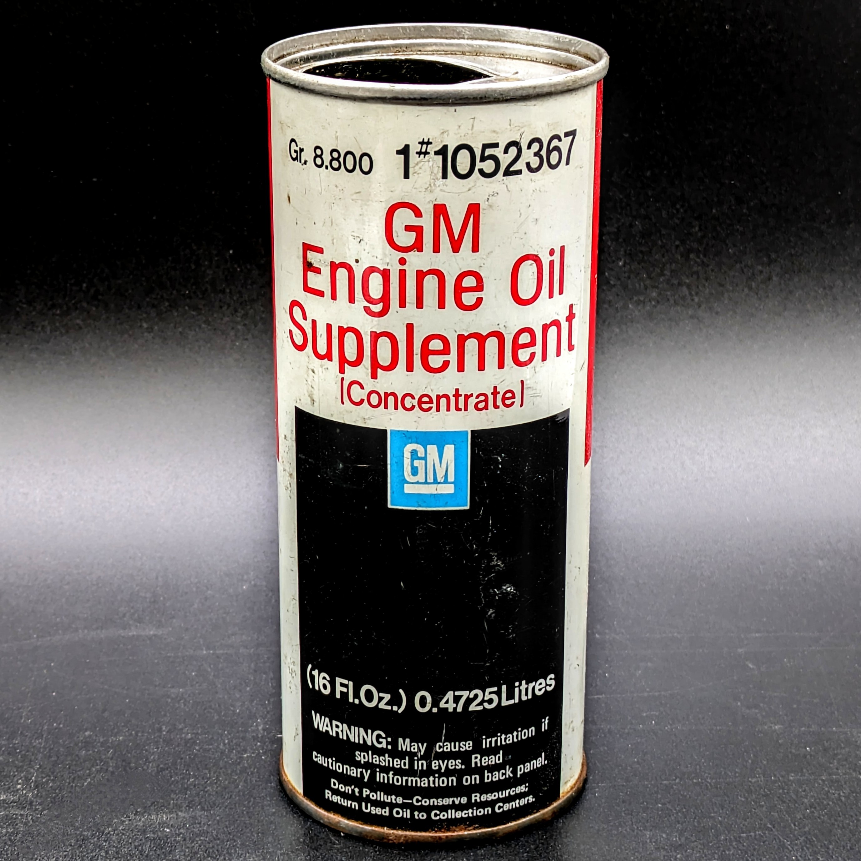 GM Engine Oil Supplement 16oz Can - Parry's Vintage