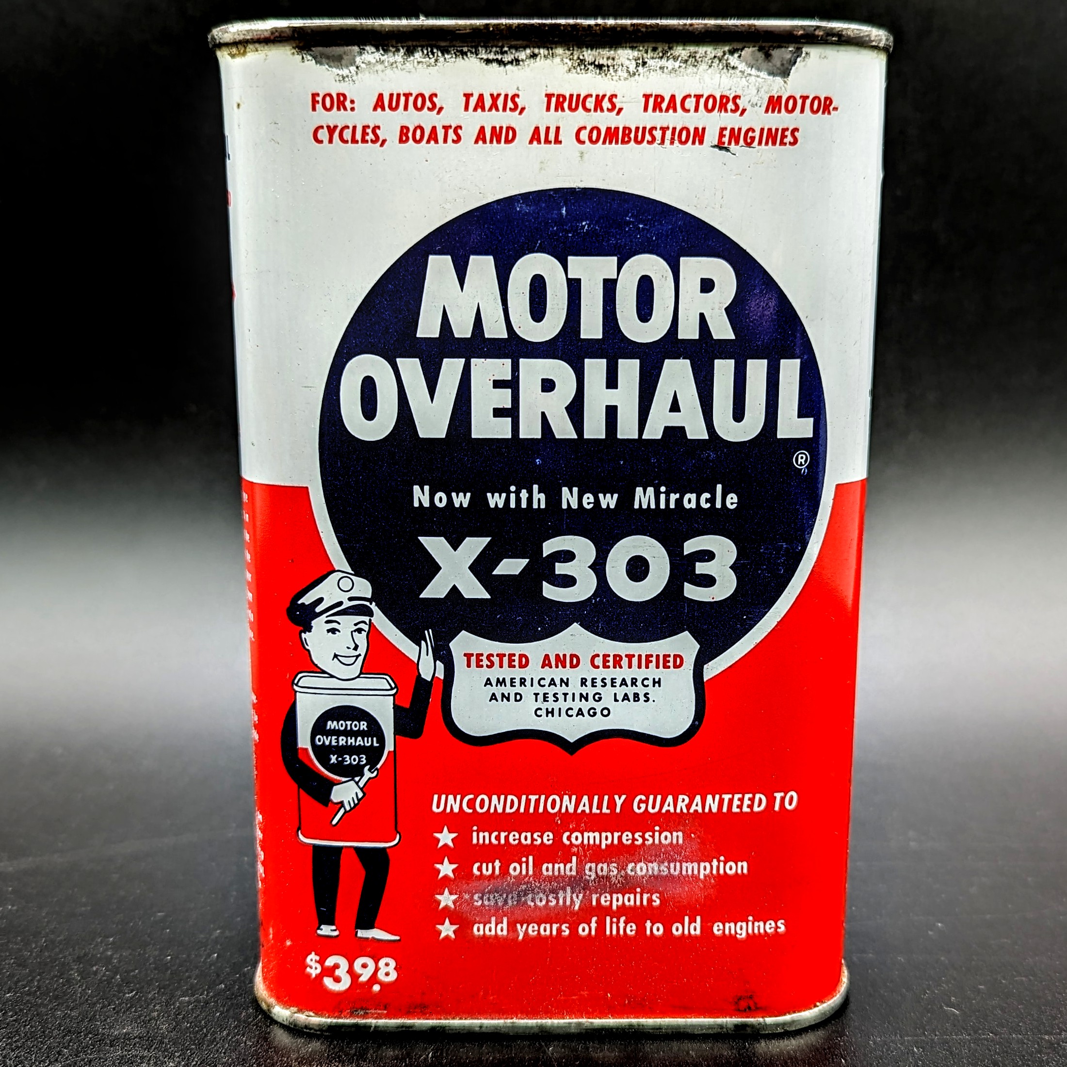 X-303 Motor Overhaul 16oz Can - Parry's Vintage