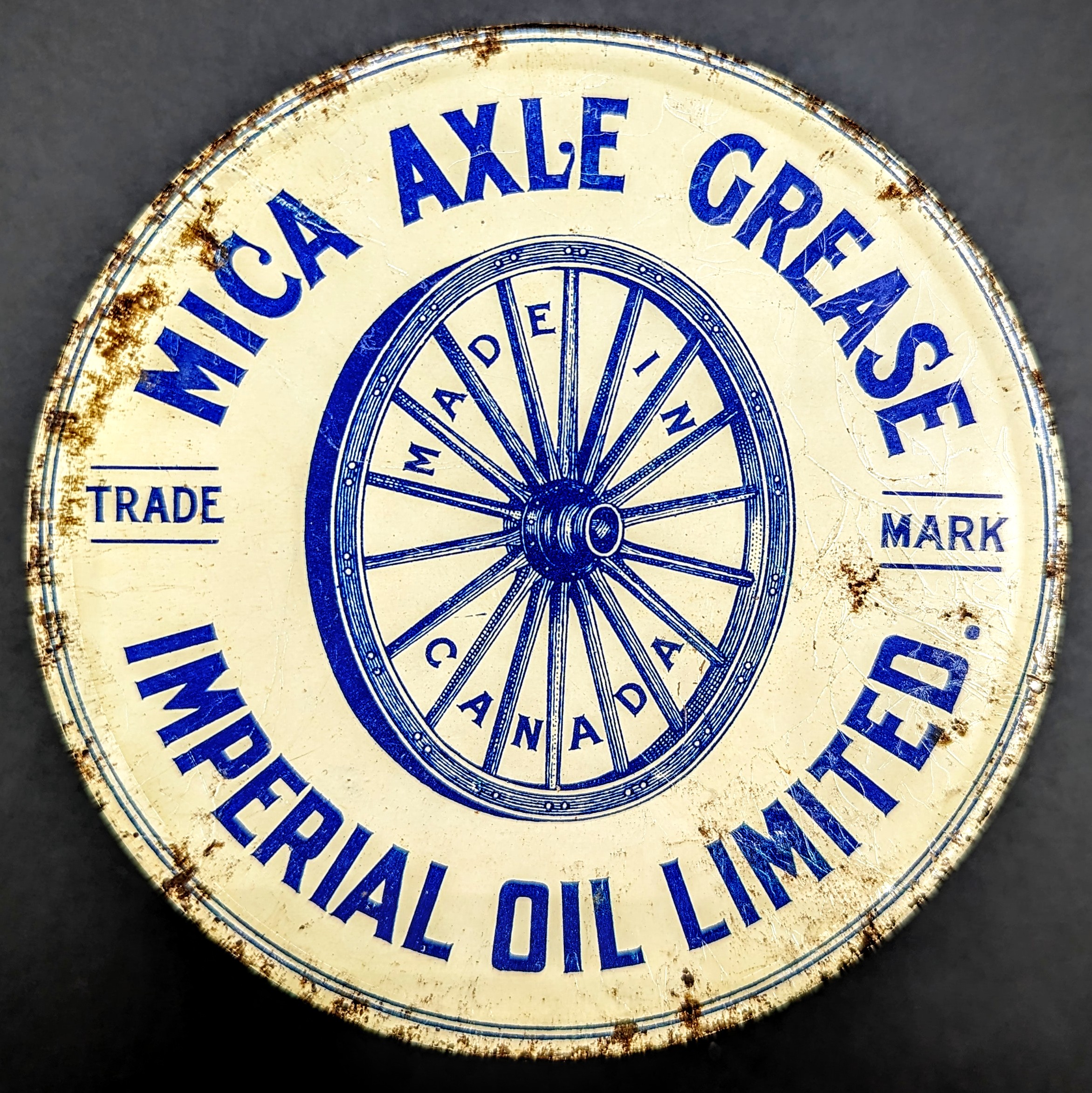Mica Axle Grease Pound Can - Parry's Vintage