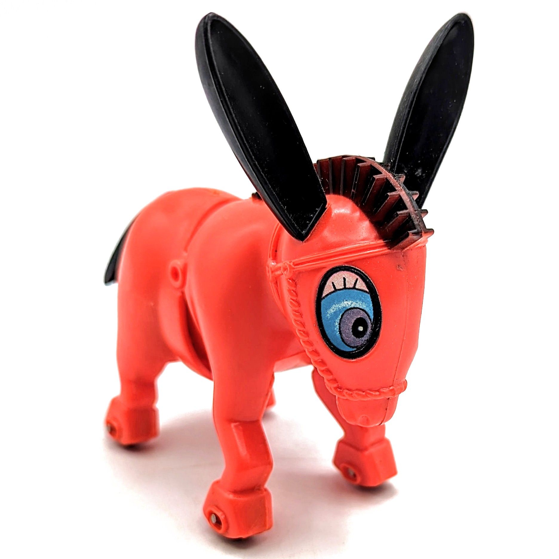 Wind-Up Plastic Donkey - Parry's Vintage