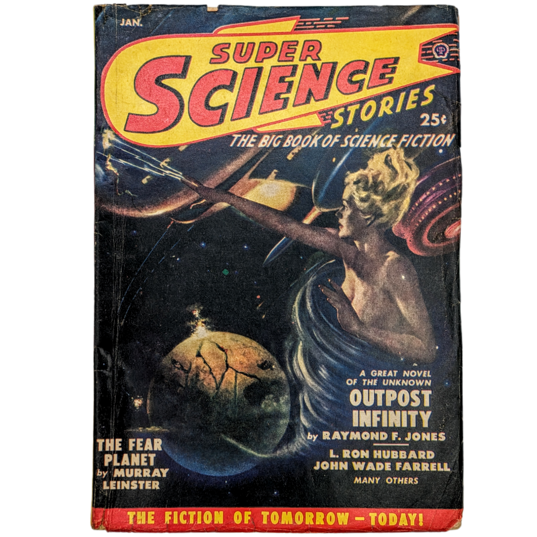 Super Science Stories - Jan 1950 - Parry's Vintage