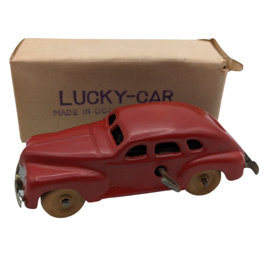 Lucky-Car Wind-Up Car - Parry's Vintage