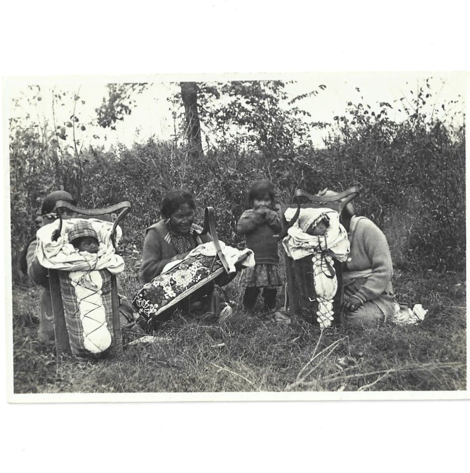 Native American Cradleboards Photograph - Parry's Vintage