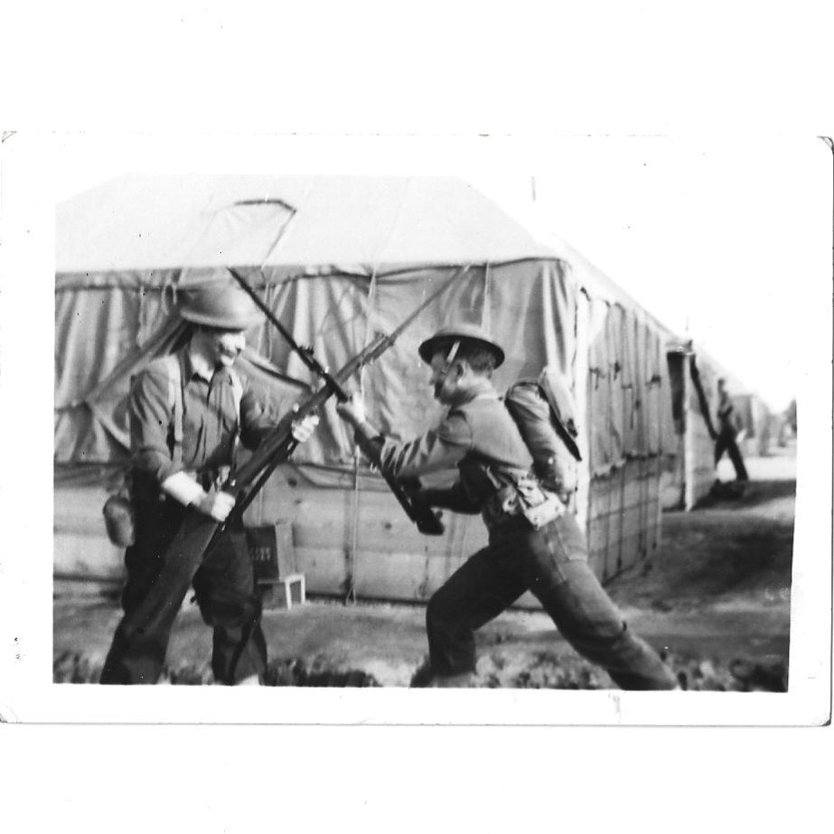 WWII Fort Ord Basic Training Photograph - Parry's Vintage