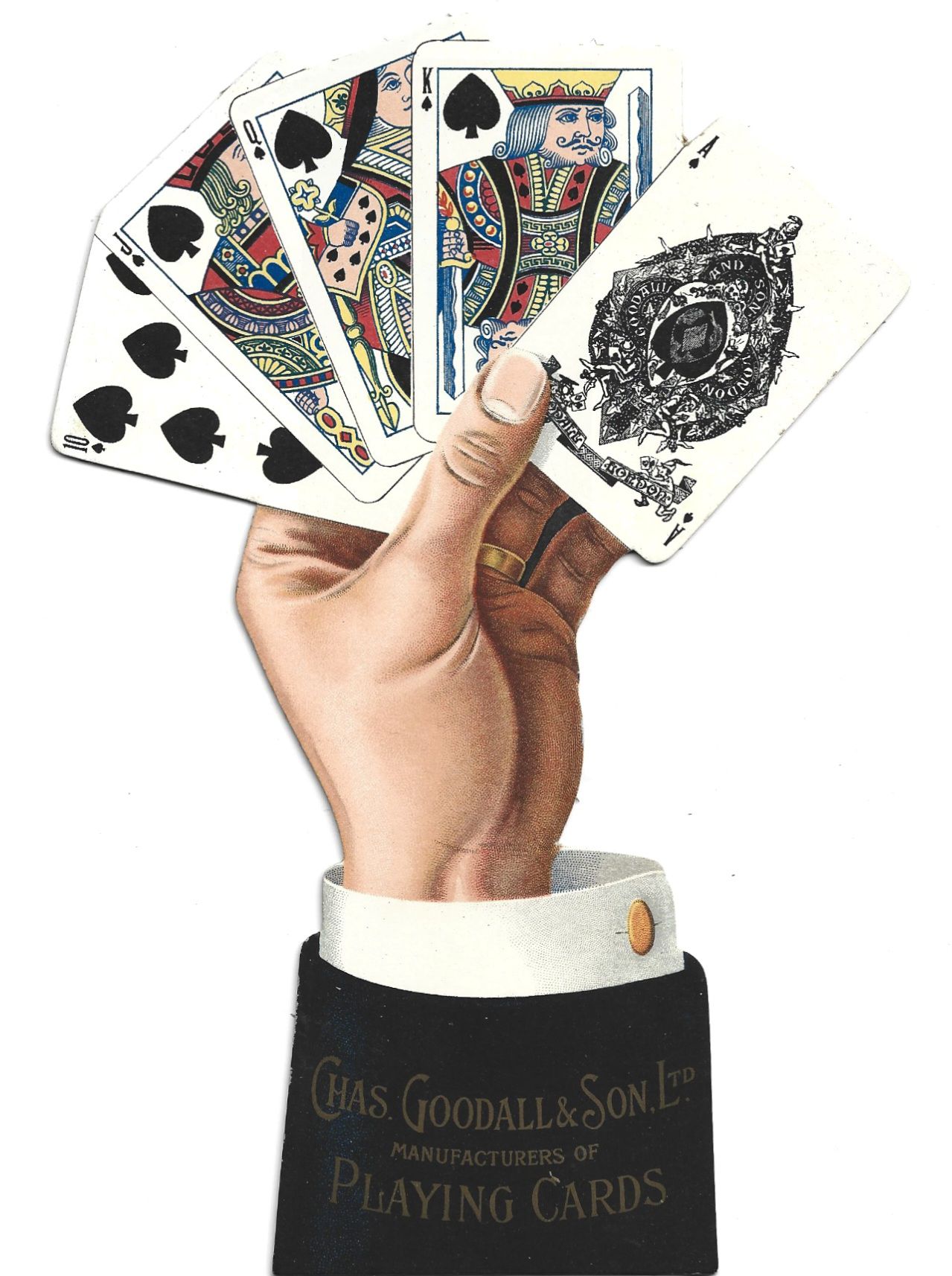 Chas. Goodall & Son Playing Cards Advertisement - Parry's Vintage