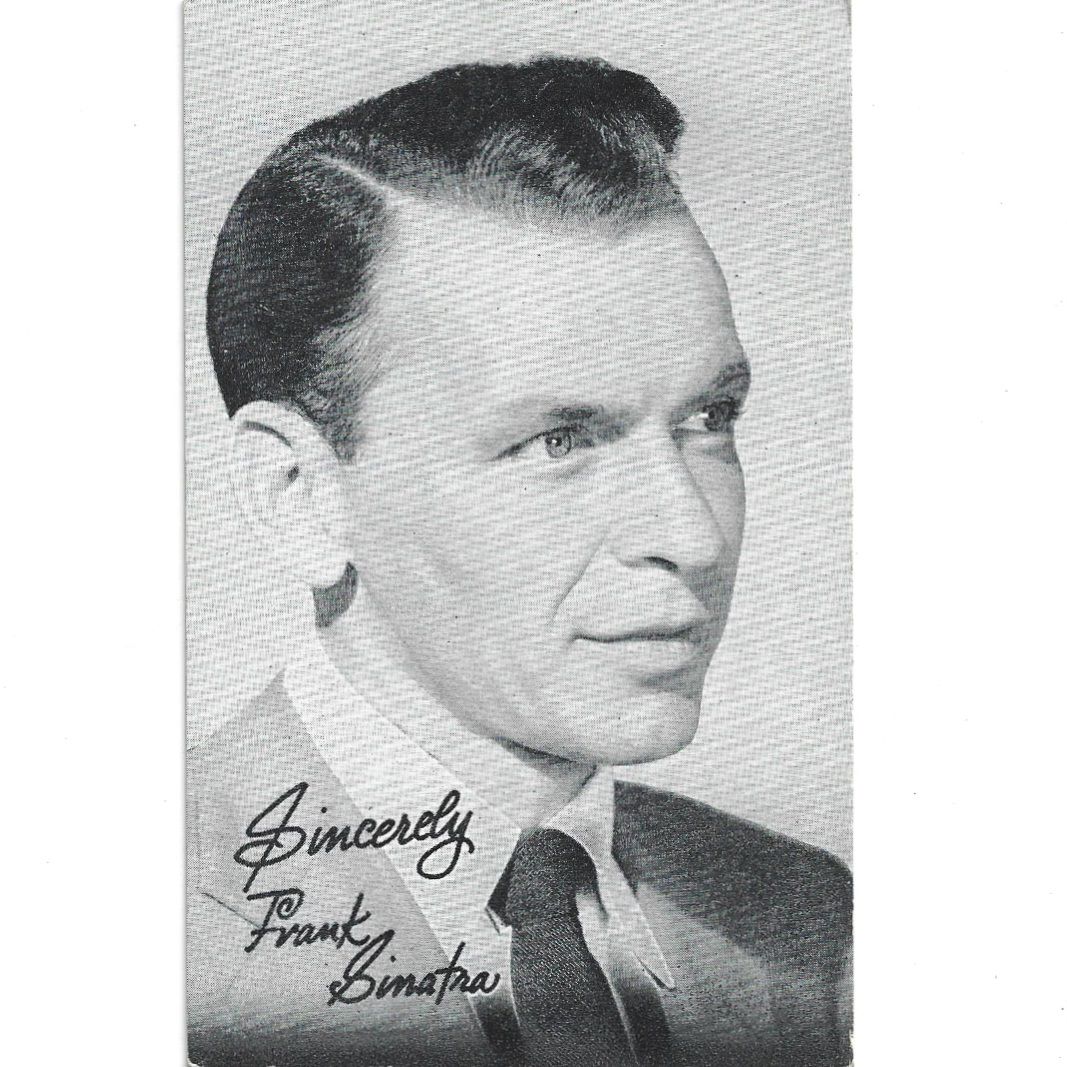 Frank Sinatra Mutoscope Card - Parry's Vintage