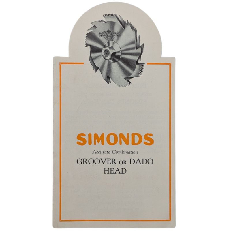 Simonds Canada Saw Co. Brochure - Parry's Vintage