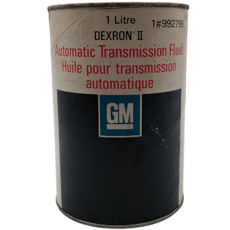 GM Dexron II ATF Fibre Litre Can - Parry's Vintage