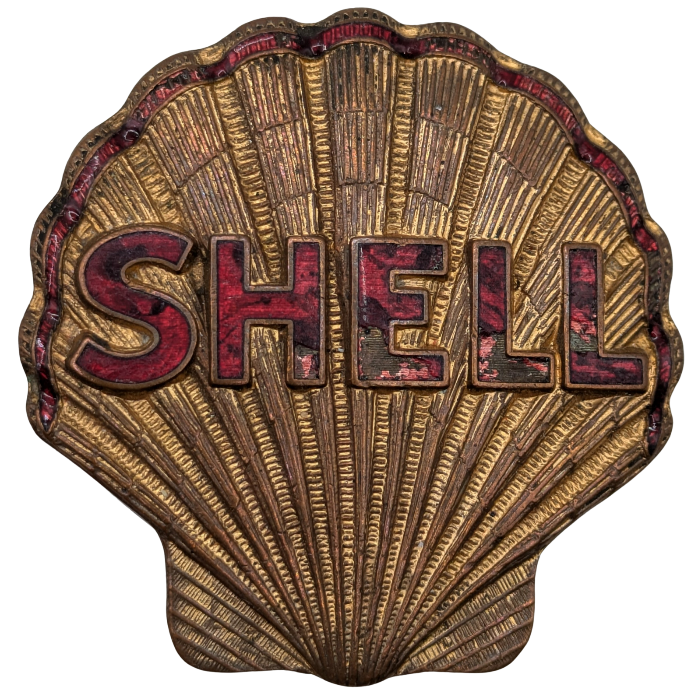 Shell Service Station Attendant Hat Badge - Parry's Vintage