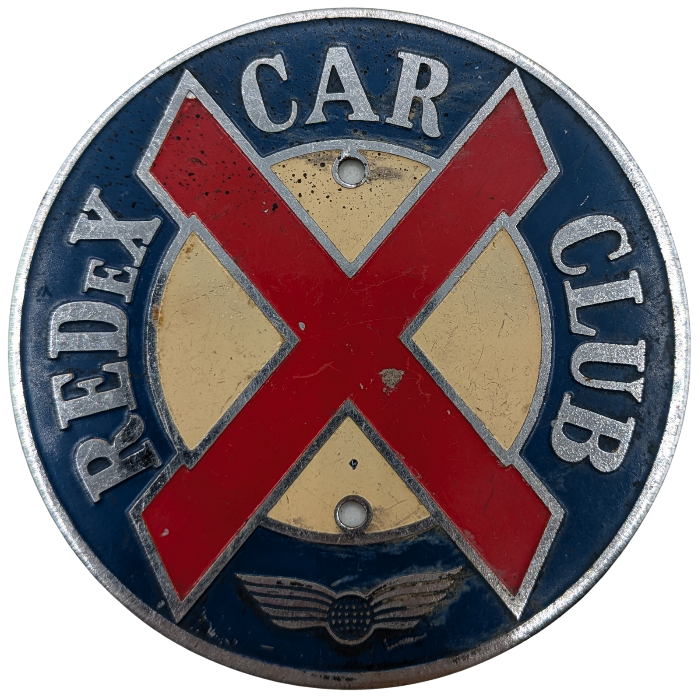 Redex Car Club Radiator Badge - Parry's Vintage