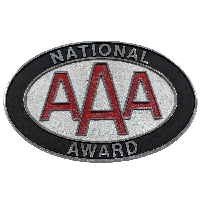 AAA National Award Car Badge - Parry's Vintage