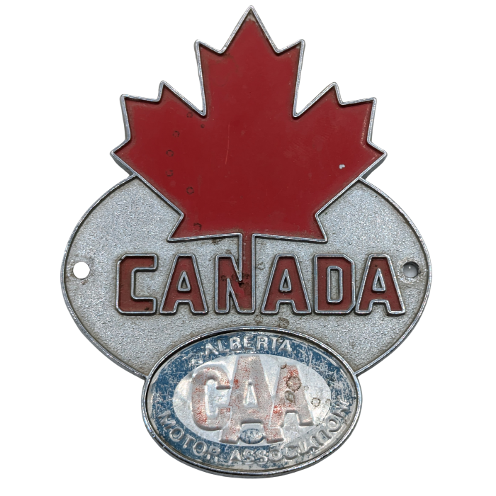 CAA Canada Car Badge - Parry's Vintage